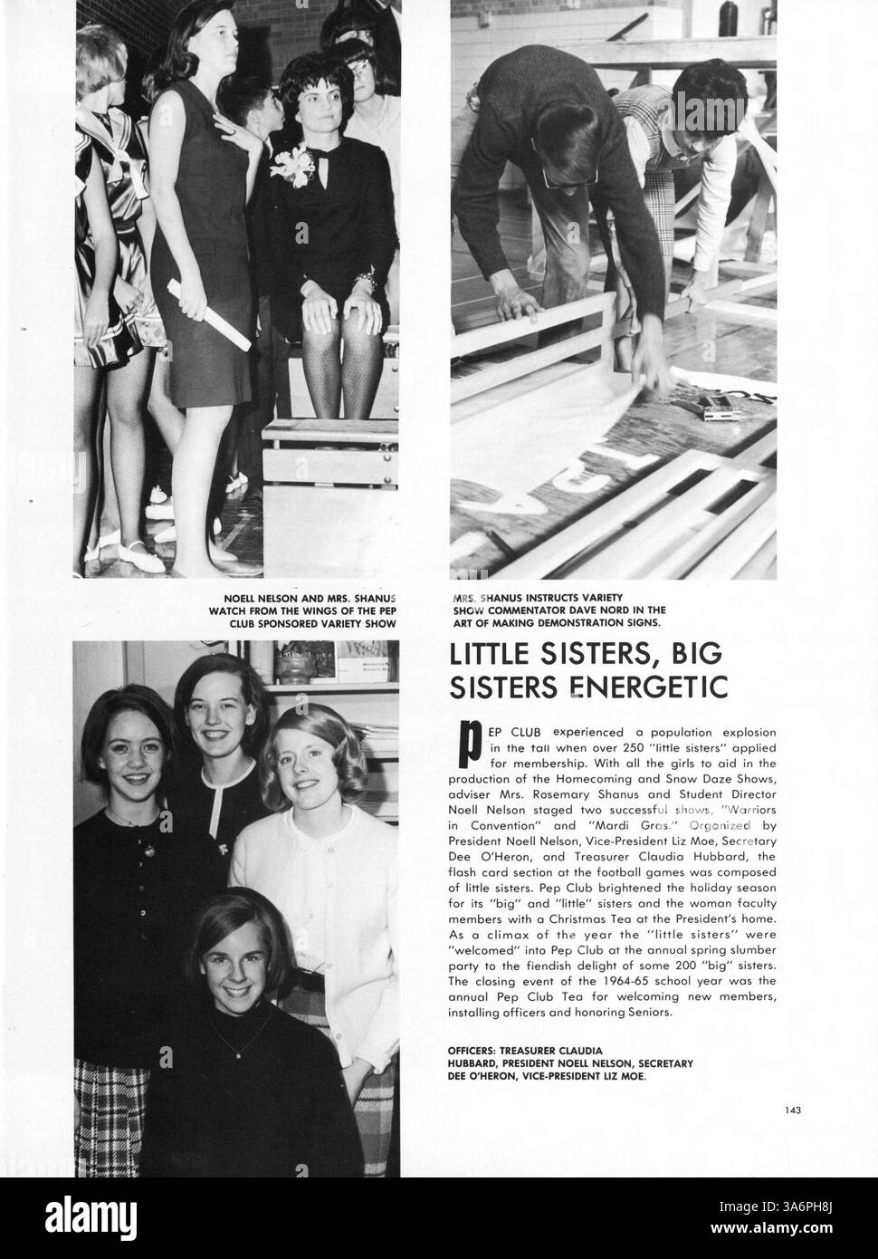 The 1965 Hopkins High yearbook showcases the highlights of the 1964 ...