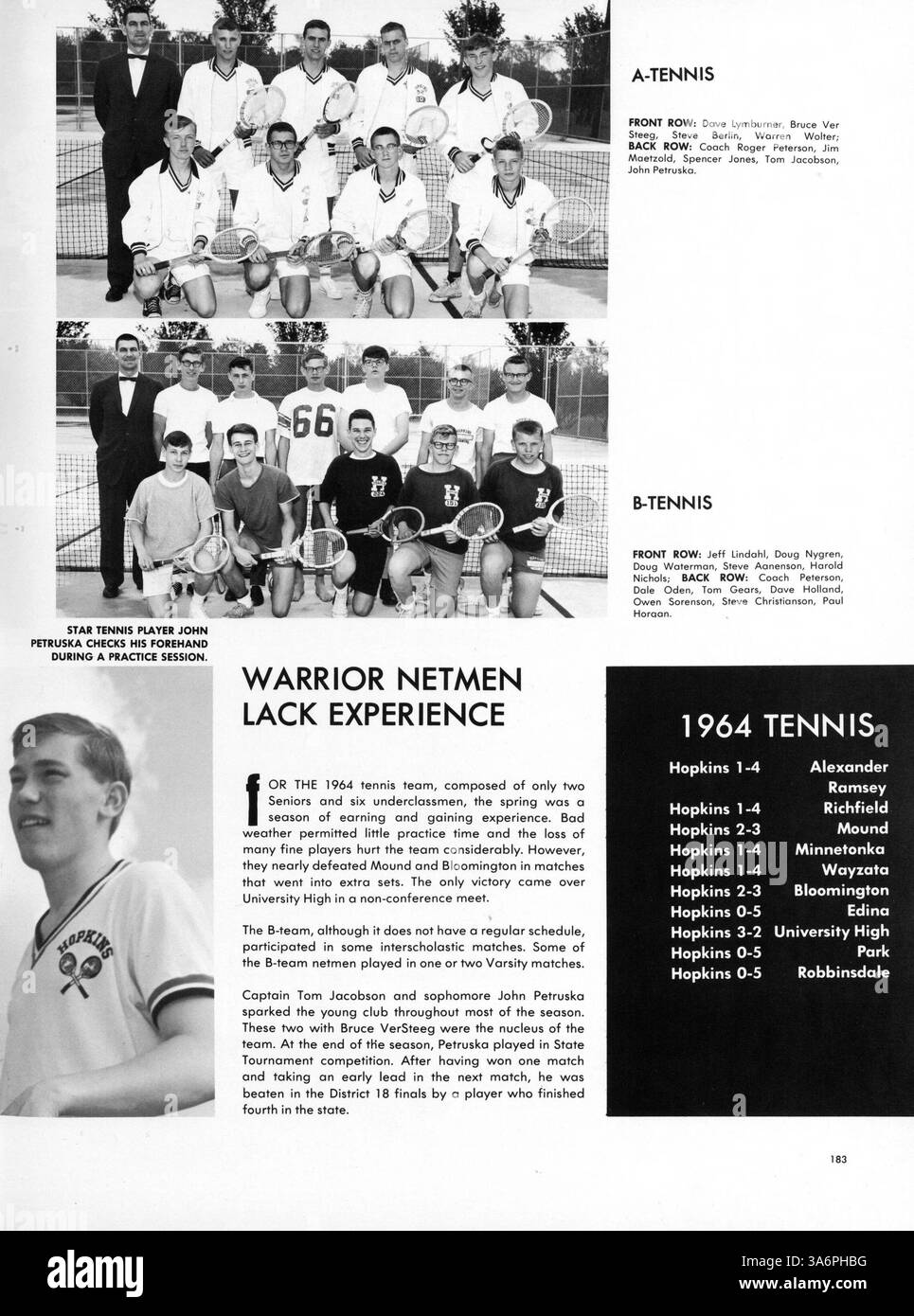 Hopkins High School's 1965 yearbook documents the diverse student ...