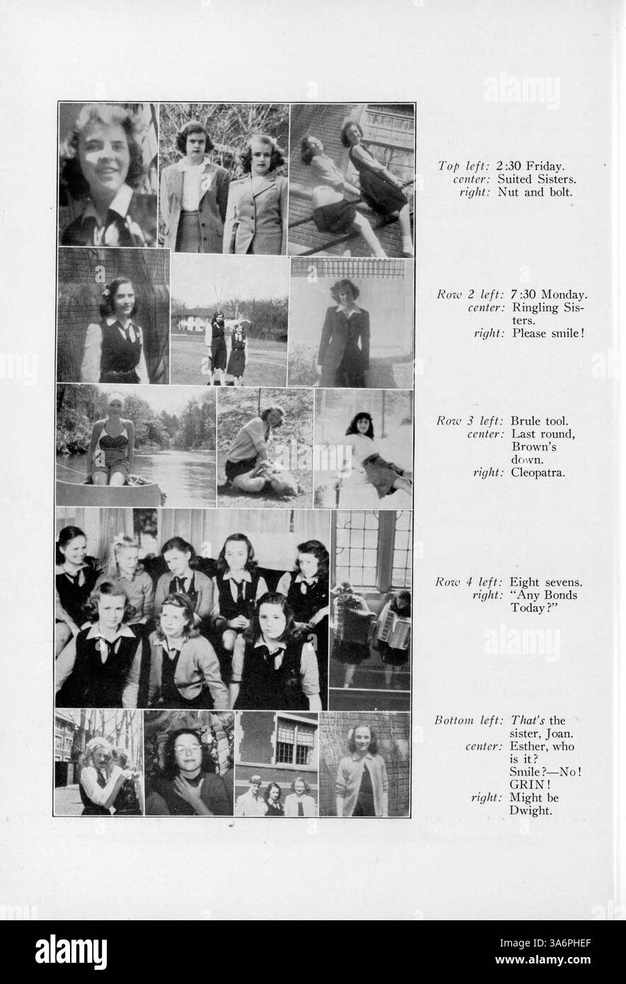 The 1943 'Tatler' yearbook captures Northrop Collegiate’s 1942-1943 ...