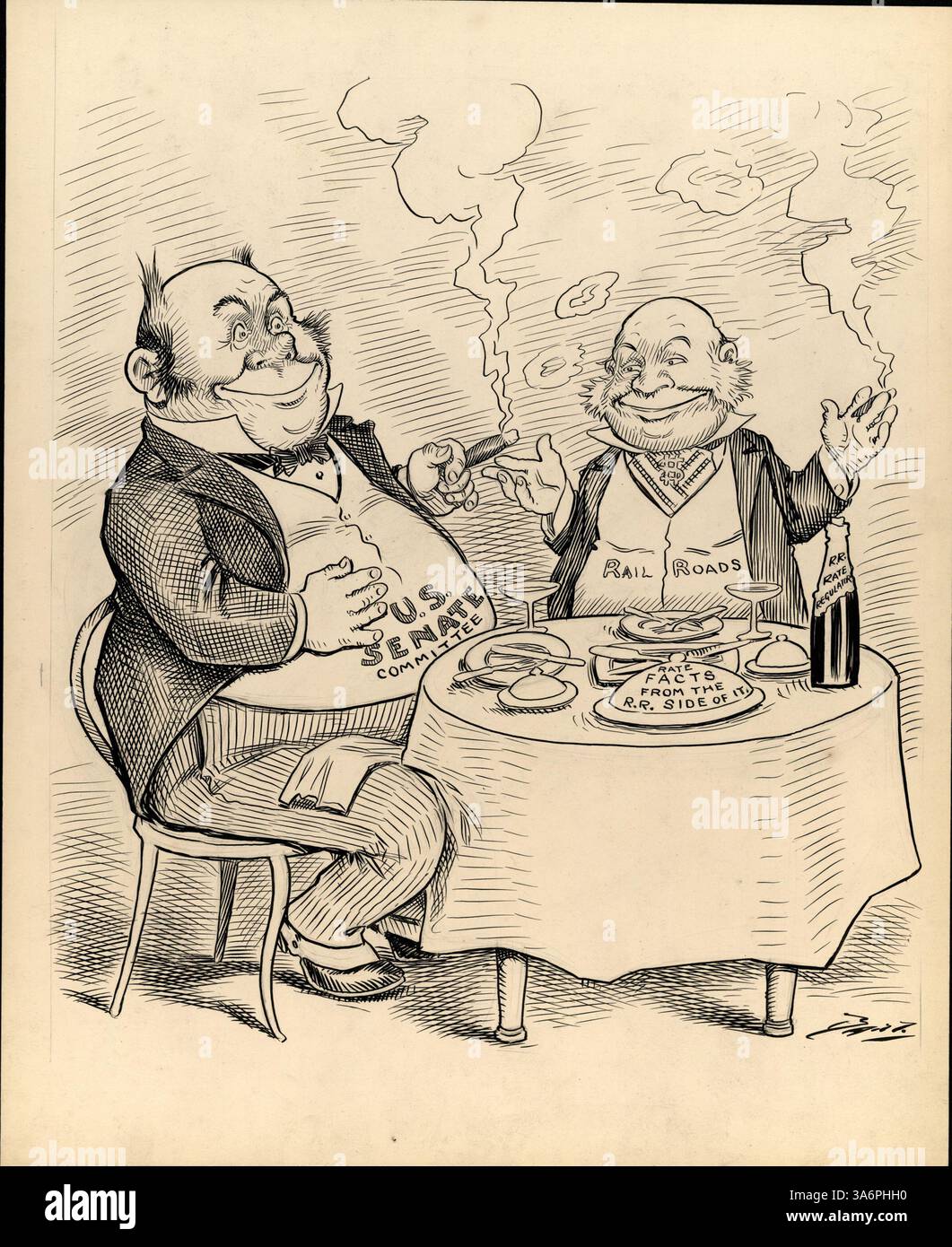 This historical political cartoon from the early 1900s depicts the U.S ...