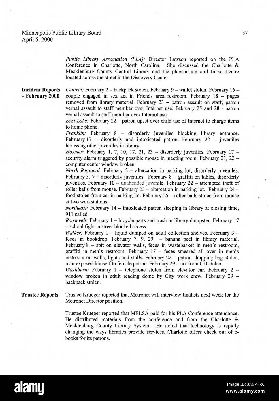 Library service updates for hennepin county hi-res stock photography ...