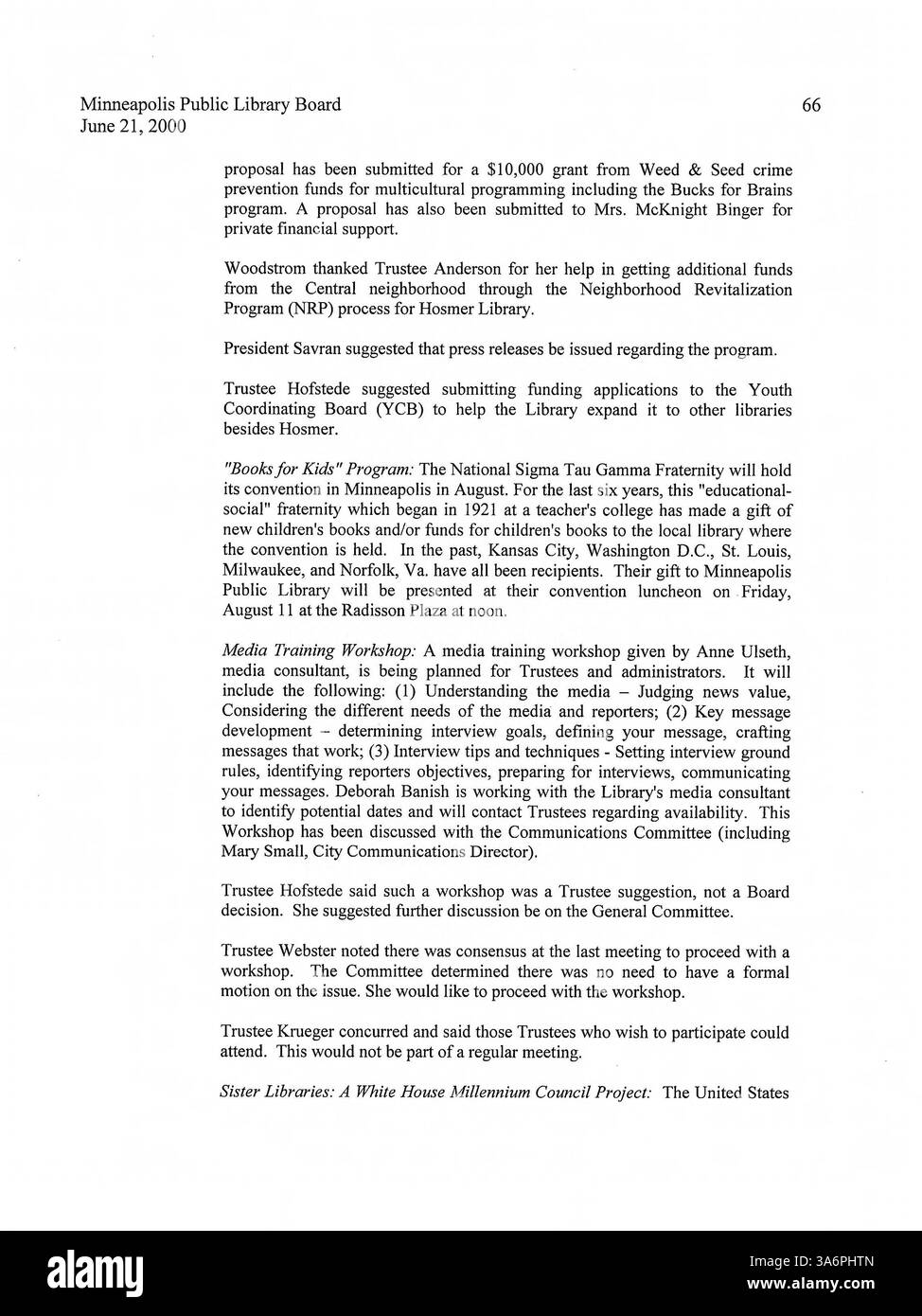 Library service updates for hennepin county hi-res stock photography ...