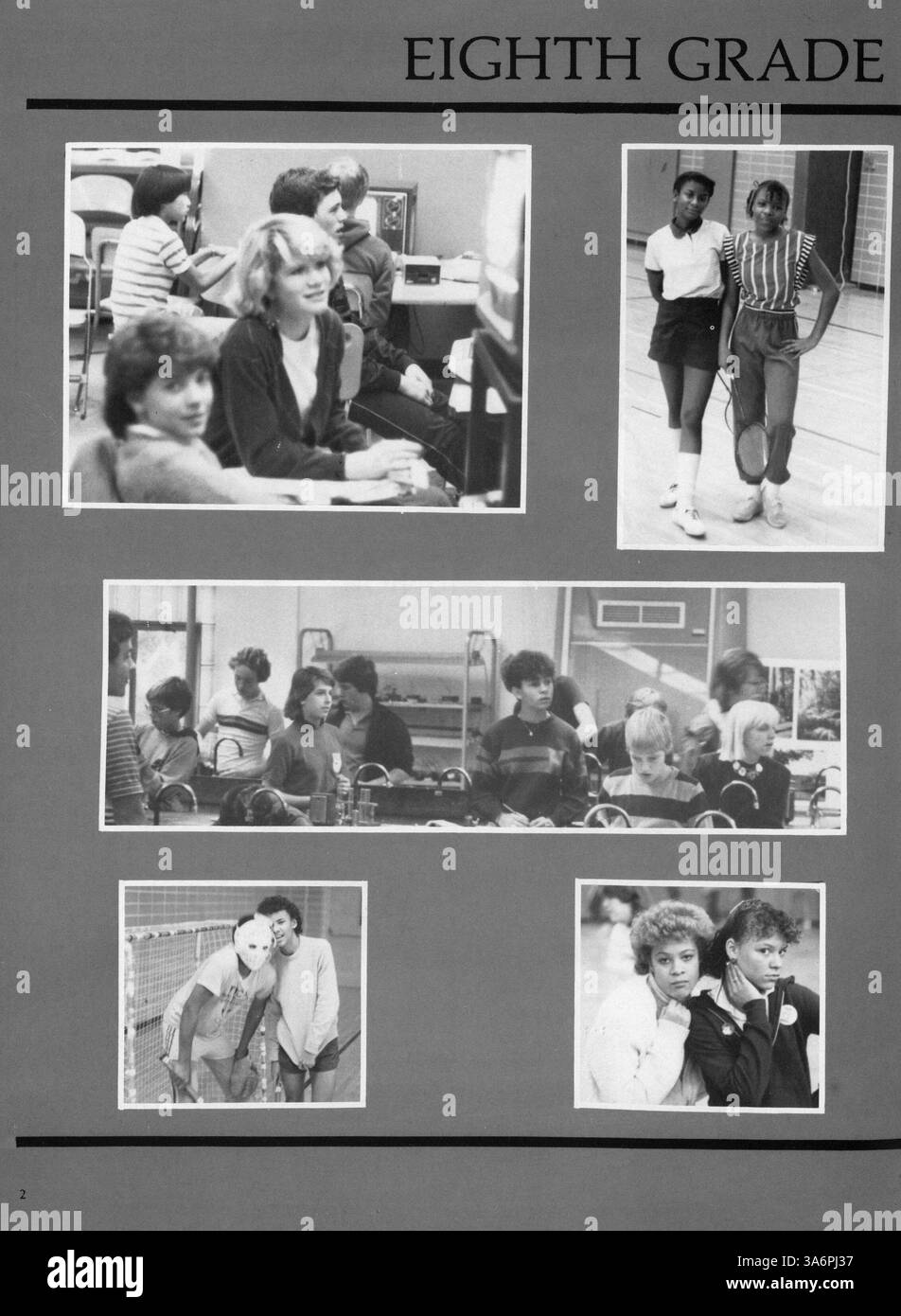 This 1984 yearbook from Anwatin Junior High offers a look at the ...