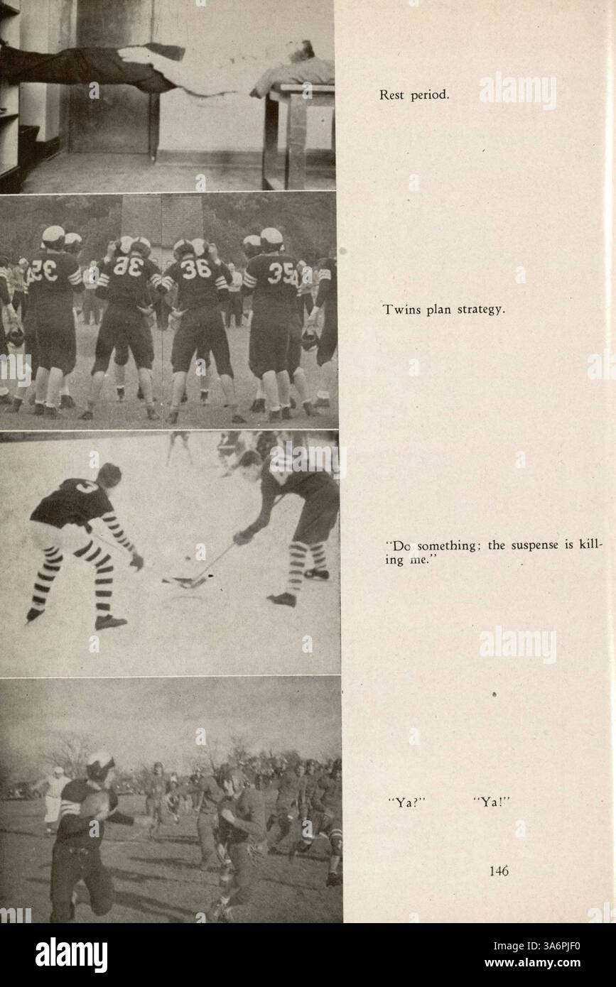 Blake Yearbook 1946, Call-O'-Pan, captures the student and faculty life ...