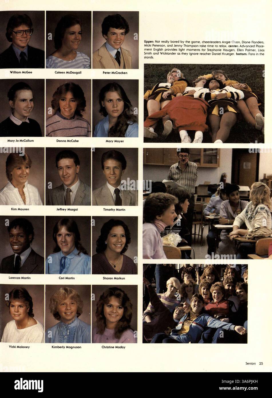 The 1984 edition of Roosevelt High School’s yearbook, Sagamore '84 ...