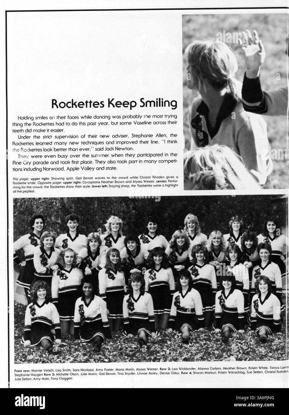 84 documents the 1983 1984 school year at roosevelt high school hi-res stock photography and ...