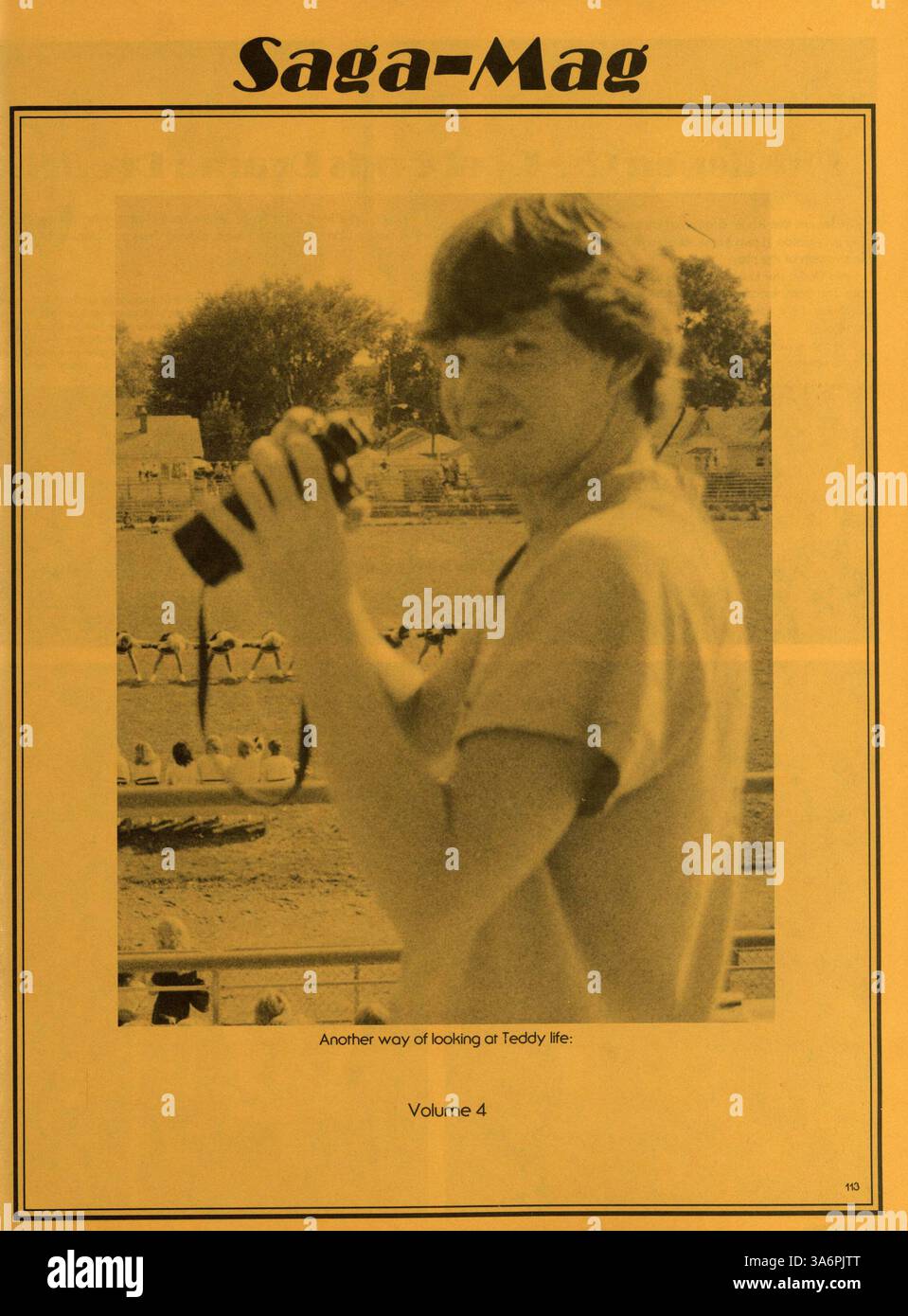 The 1984 edition of the roosevelt yearbook hi-res stock photography and ...