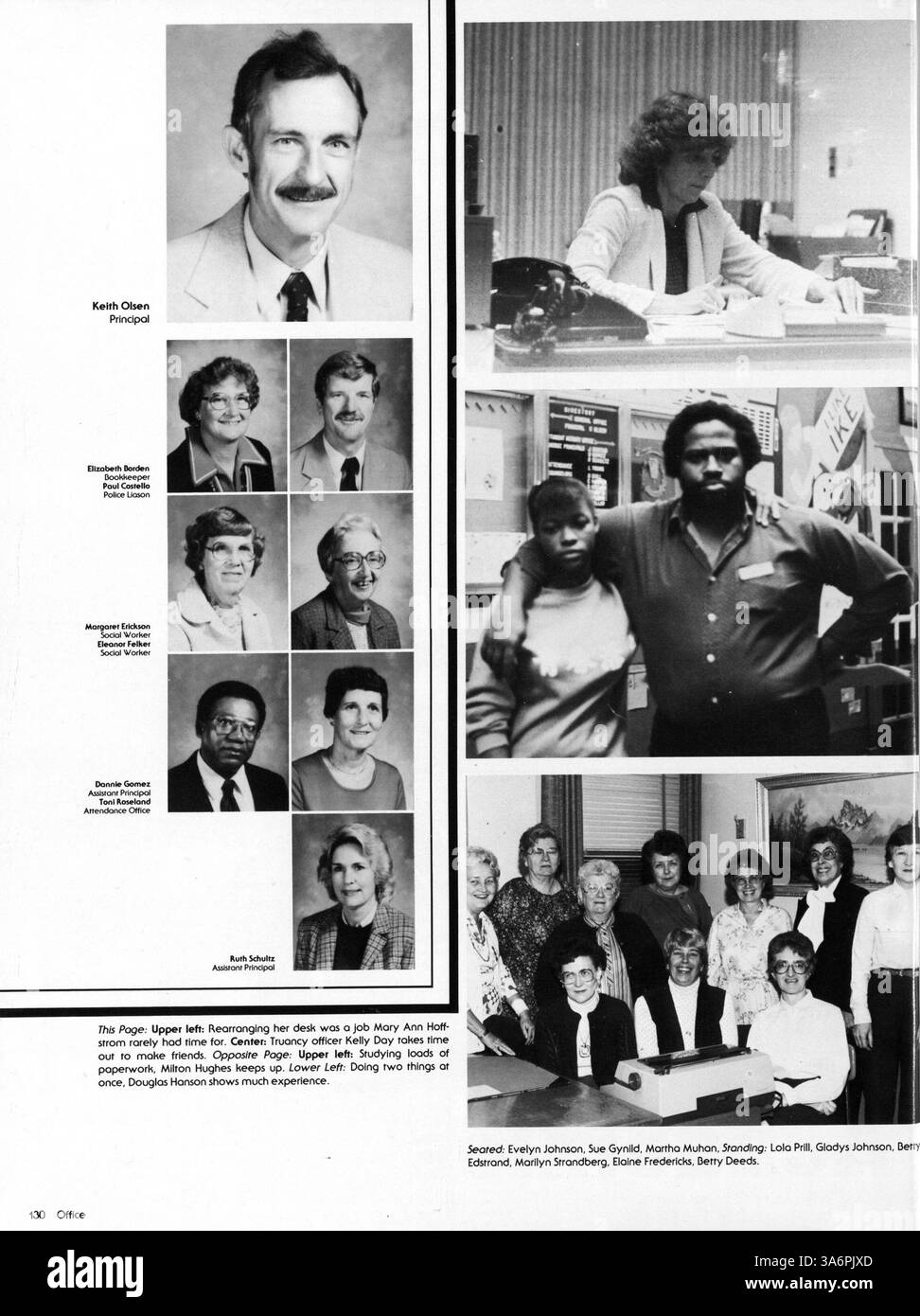 The 1984 Sagamore yearbook showcases Roosevelt High School's athletic ...