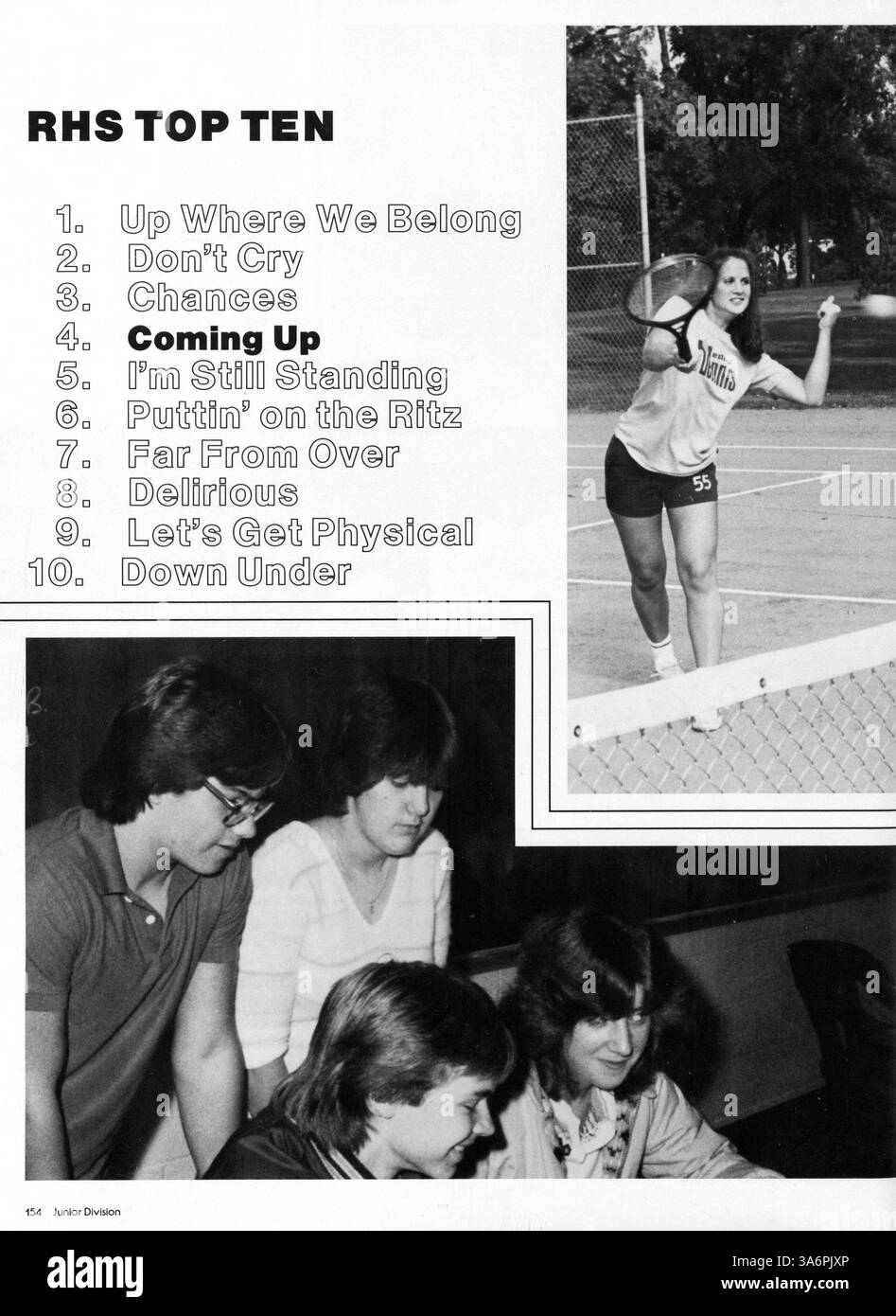 This 1984 edition of the Sagamore yearbook from Roosevelt High School ...