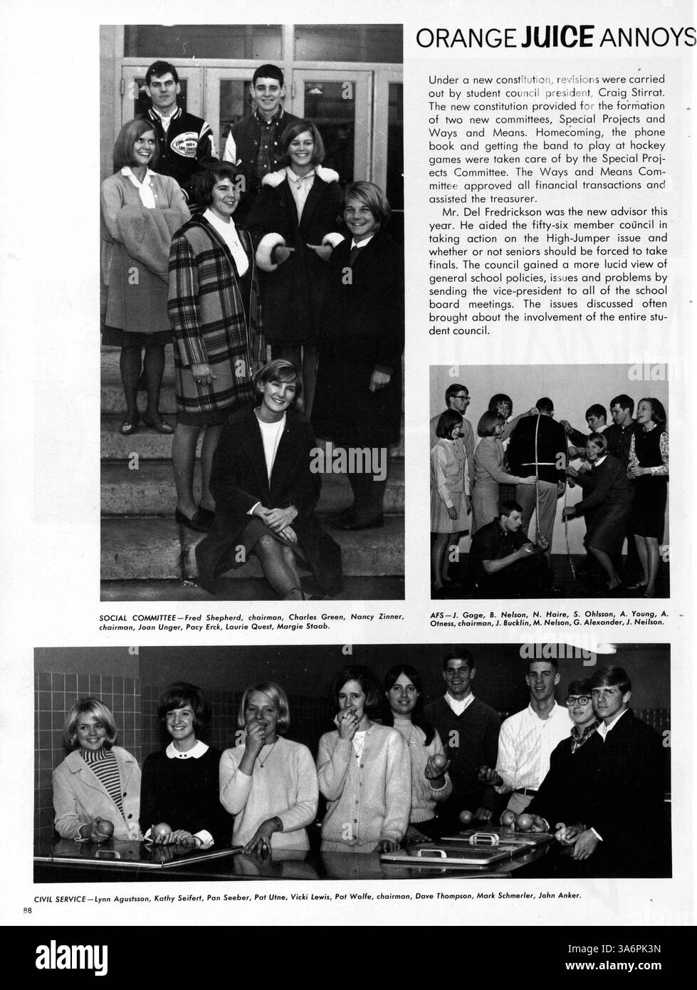 This edition of the 1966 Whigrean yearbook from Edina-Morningside High School highlights student ...