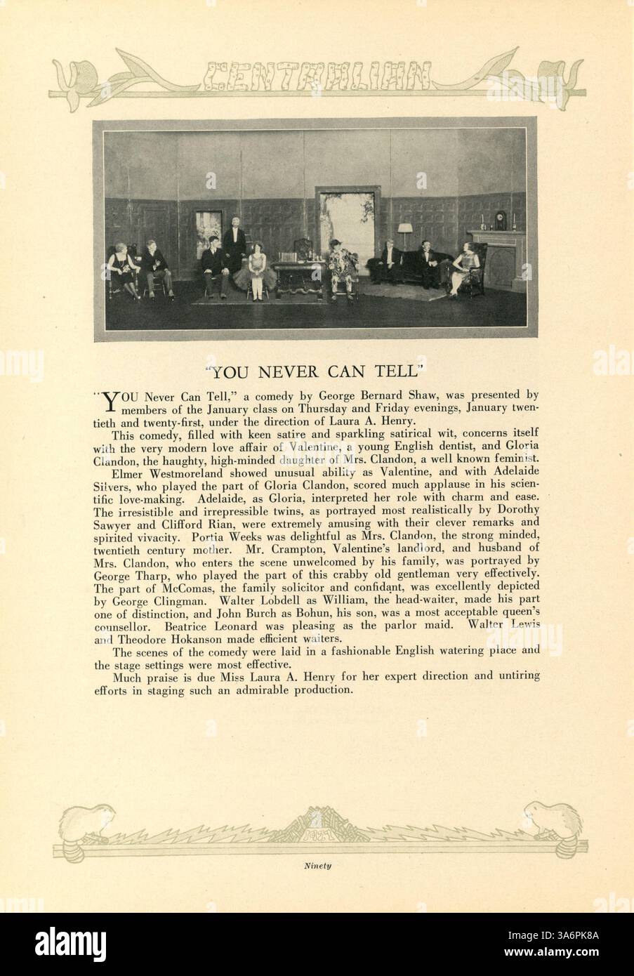 This 1927 edition of the Centralian yearbook offers a detailed account of Central High School's ...