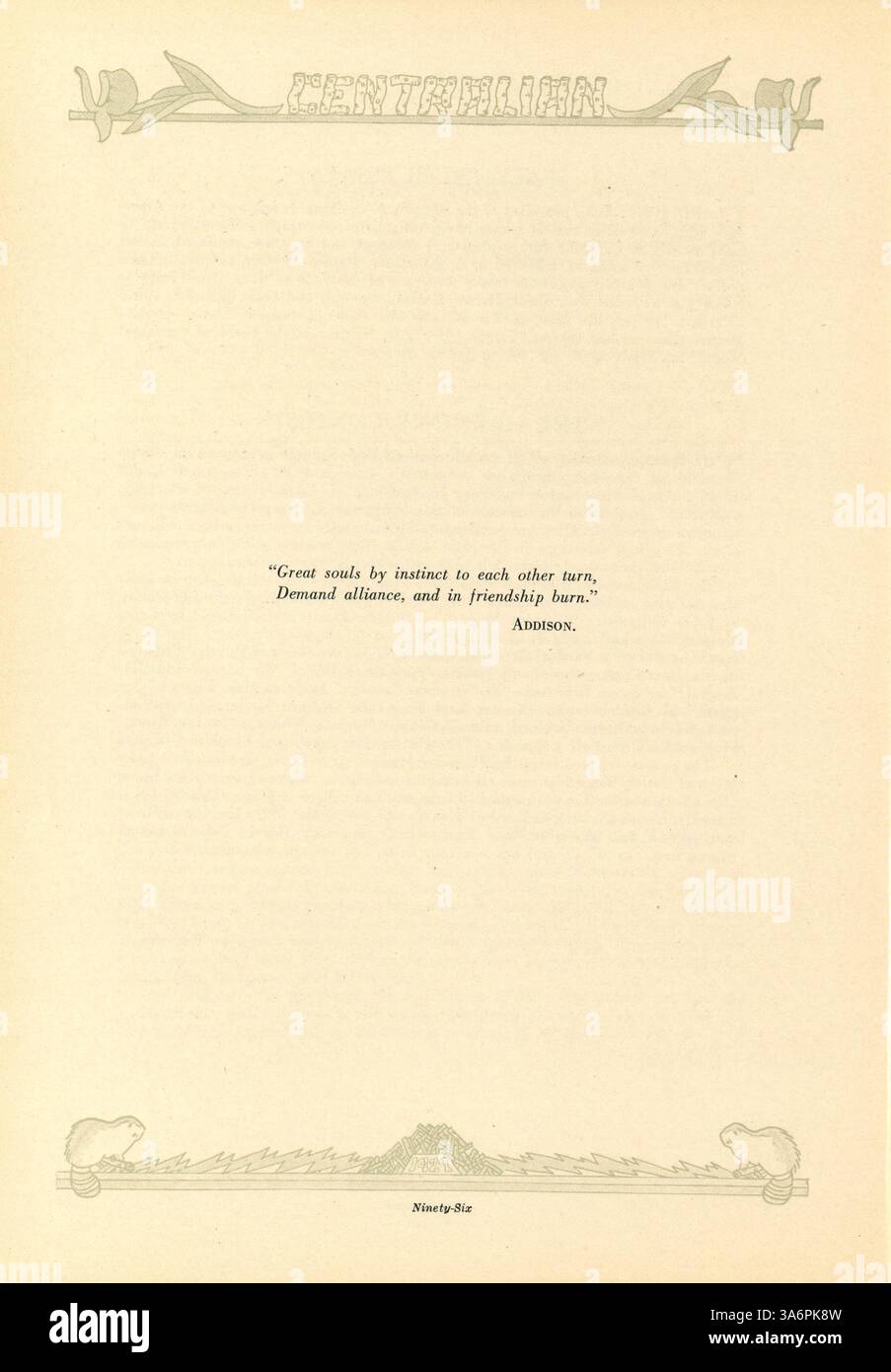 The 1927 'Centralian' yearbook of Central High School preserves the ...