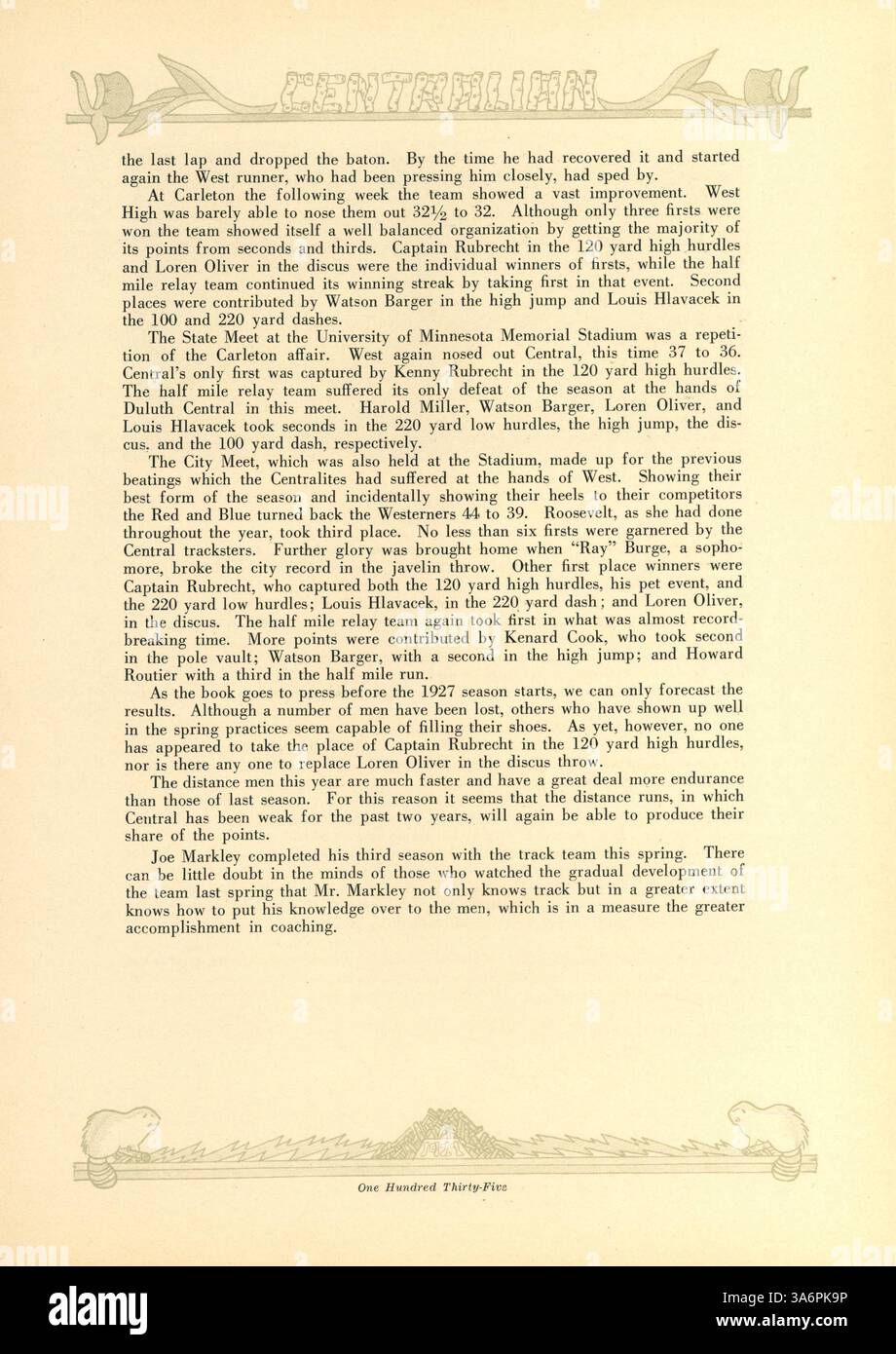 This 1927 'Centralian' yearbook captures the academic and ...