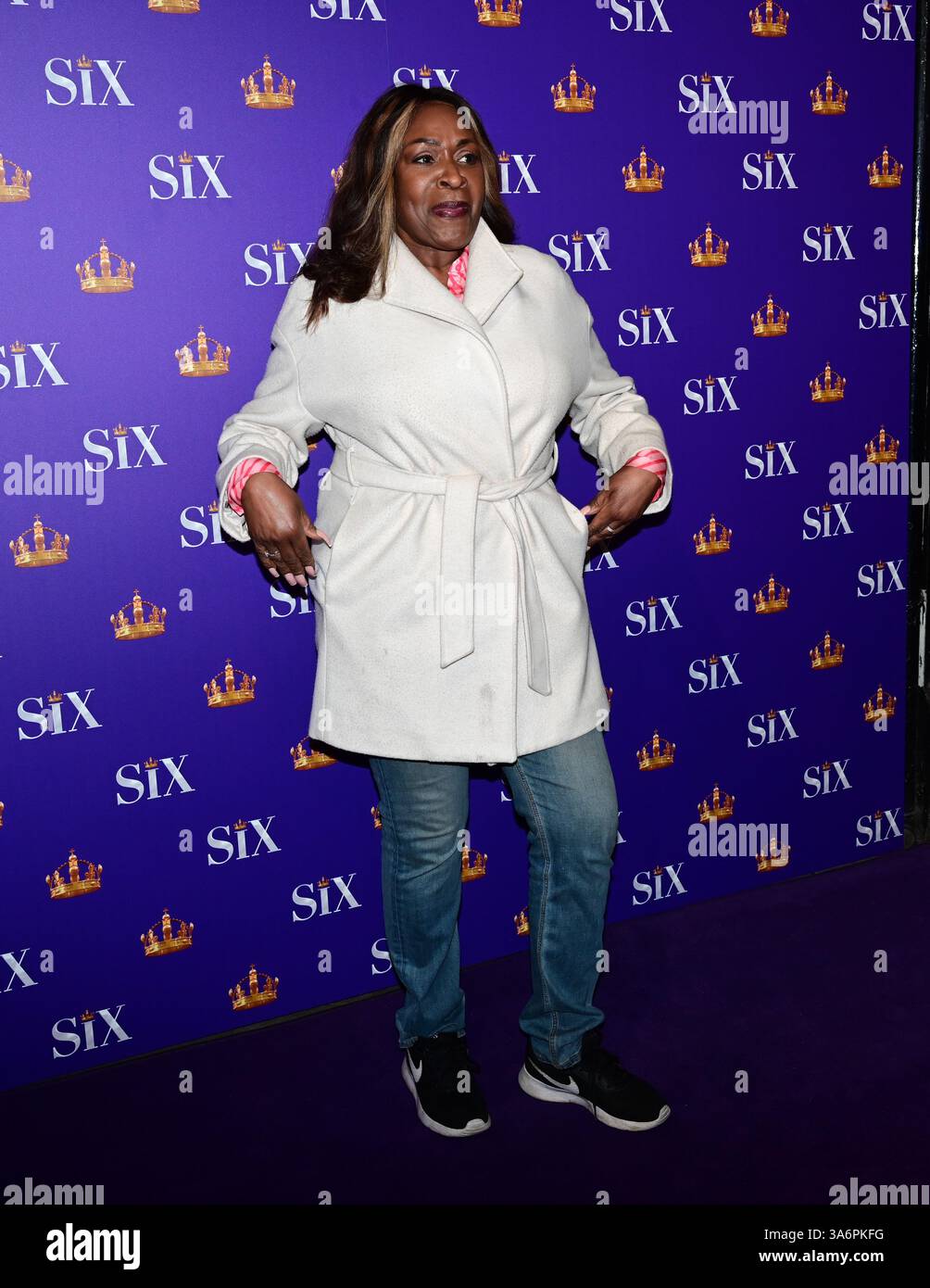 LONDON, UK. 25th Mar, 2025. Angie Greaves attend the gala night for Six ...