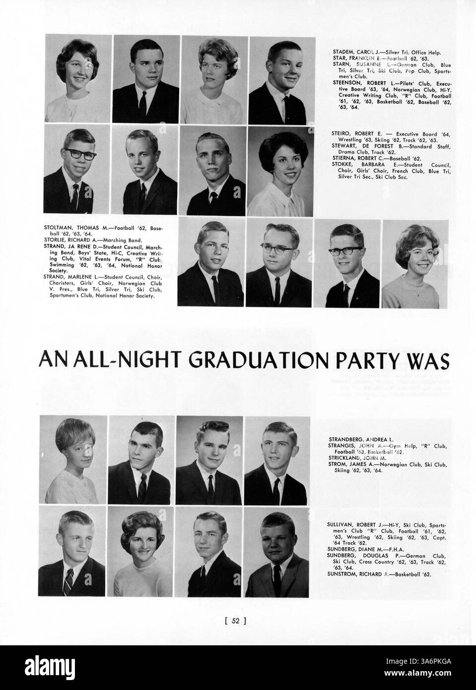 This 1964 'Sagamore' yearbook from Roosevelt High School documents the ...