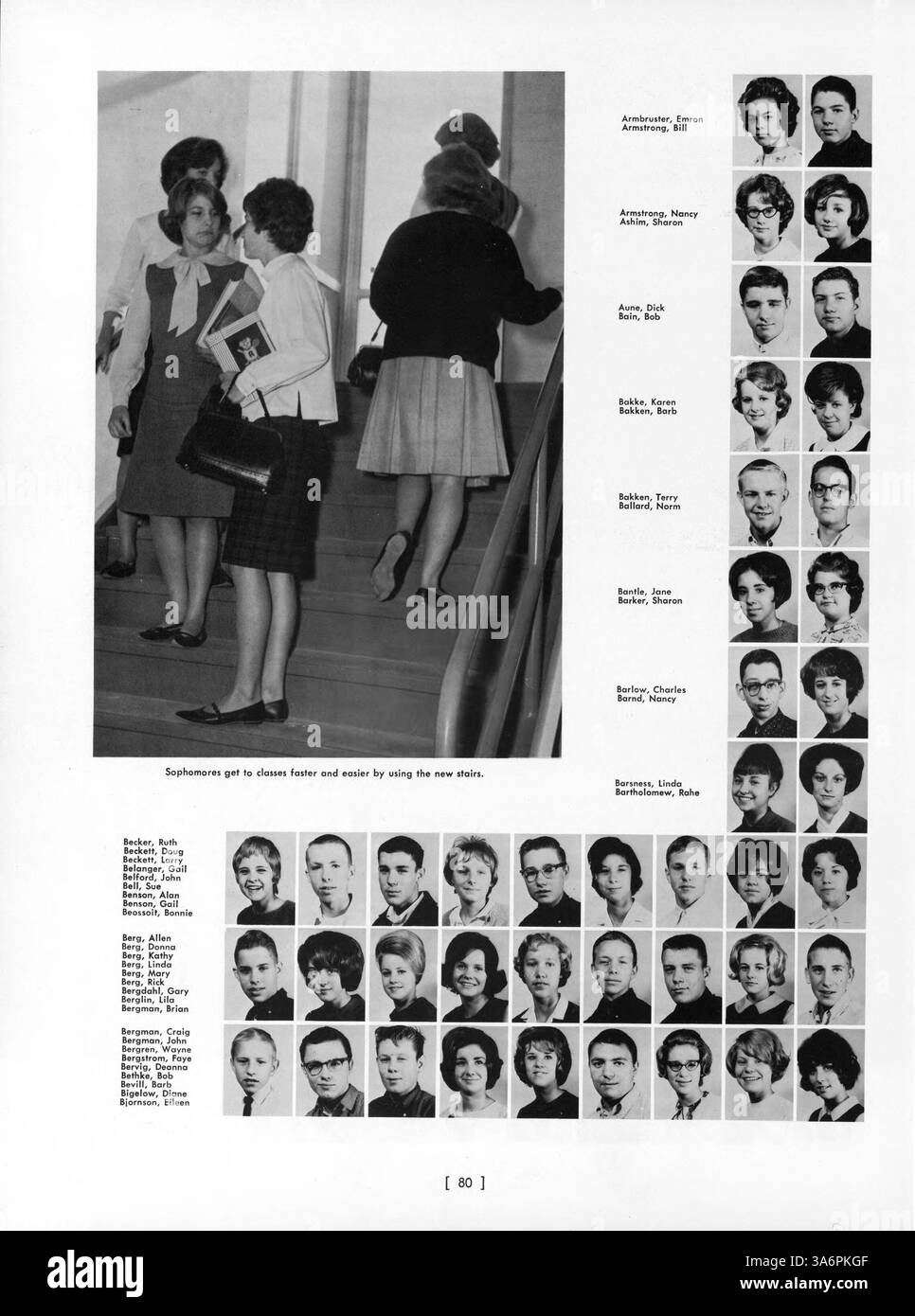 Yearbook from roosevelt high school highlights the 1963 1964 academic ...