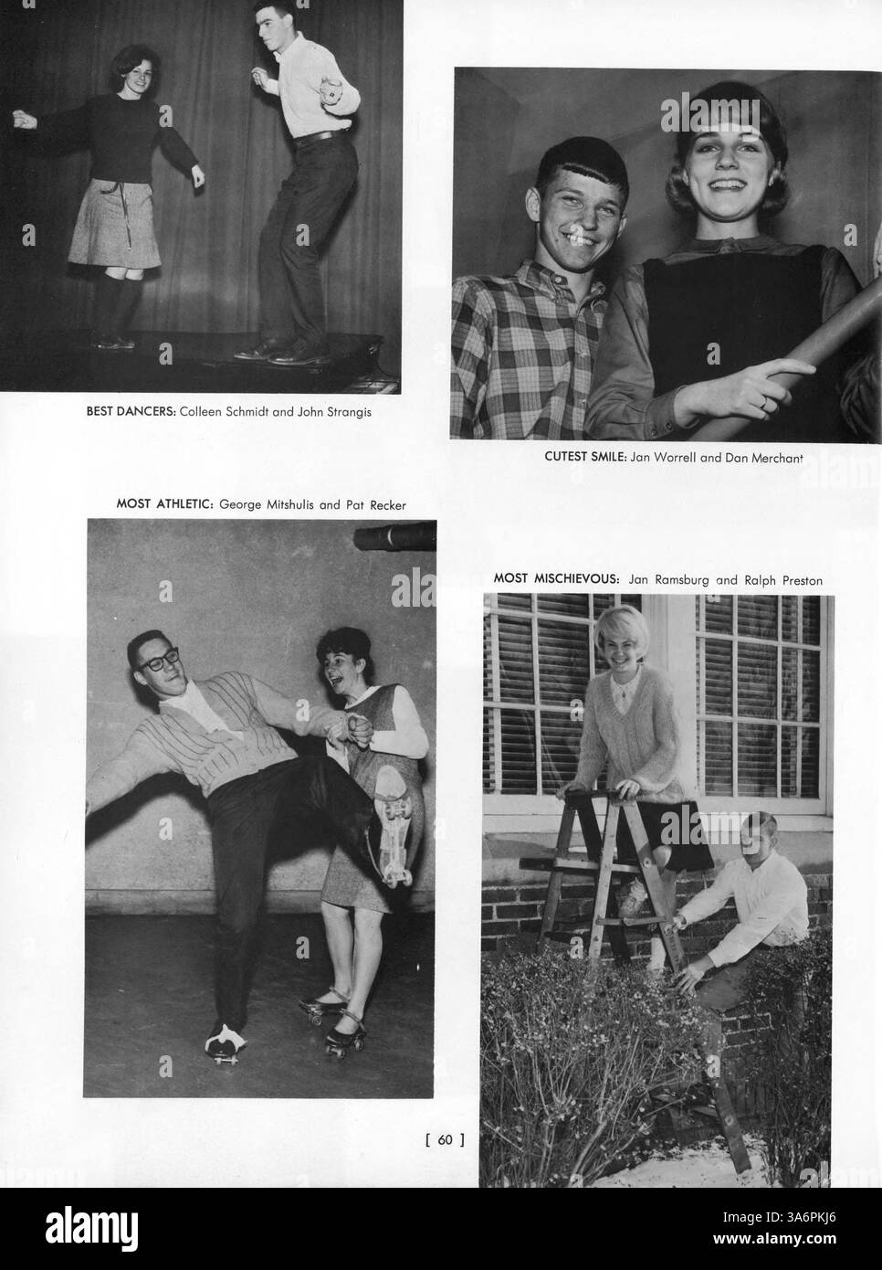 The 1964 'Sagamore' yearbook from Roosevelt High School documents the ...