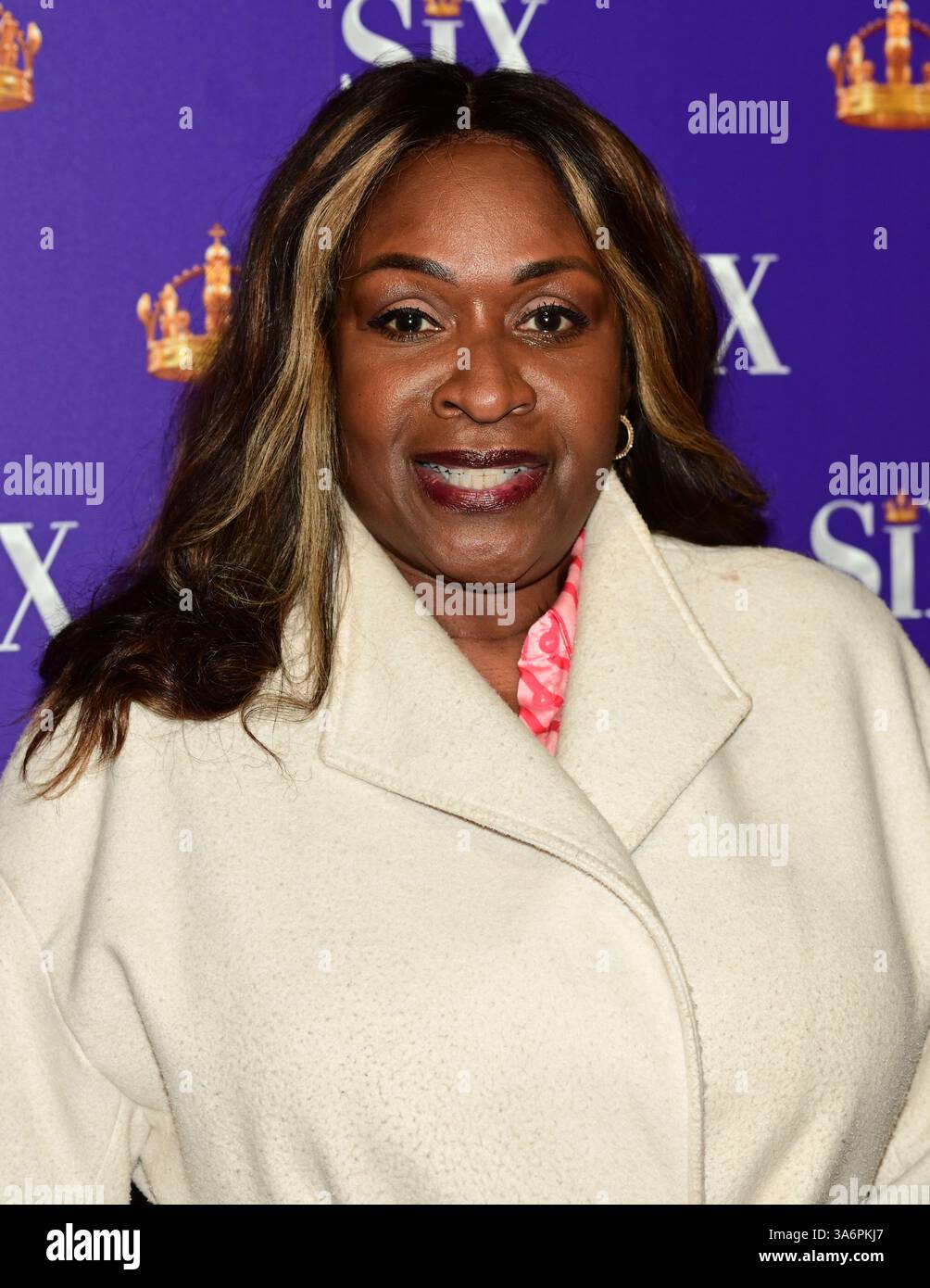 LONDON, UK. 25th Mar, 2025. Angie Greaves attend the gala night for Six ...