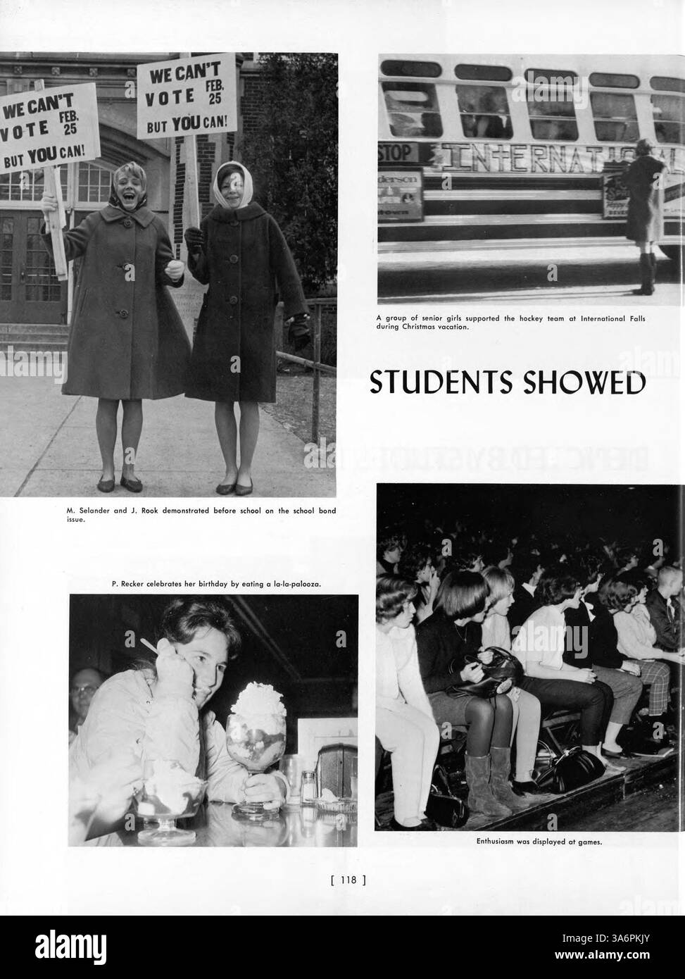 Roosevelt high schools 1964 yearbook hi-res stock photography and ...