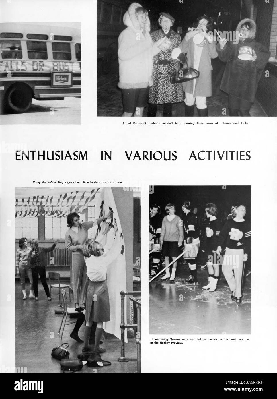 The 1964 Sagamore yearbook from Roosevelt High School provides a ...