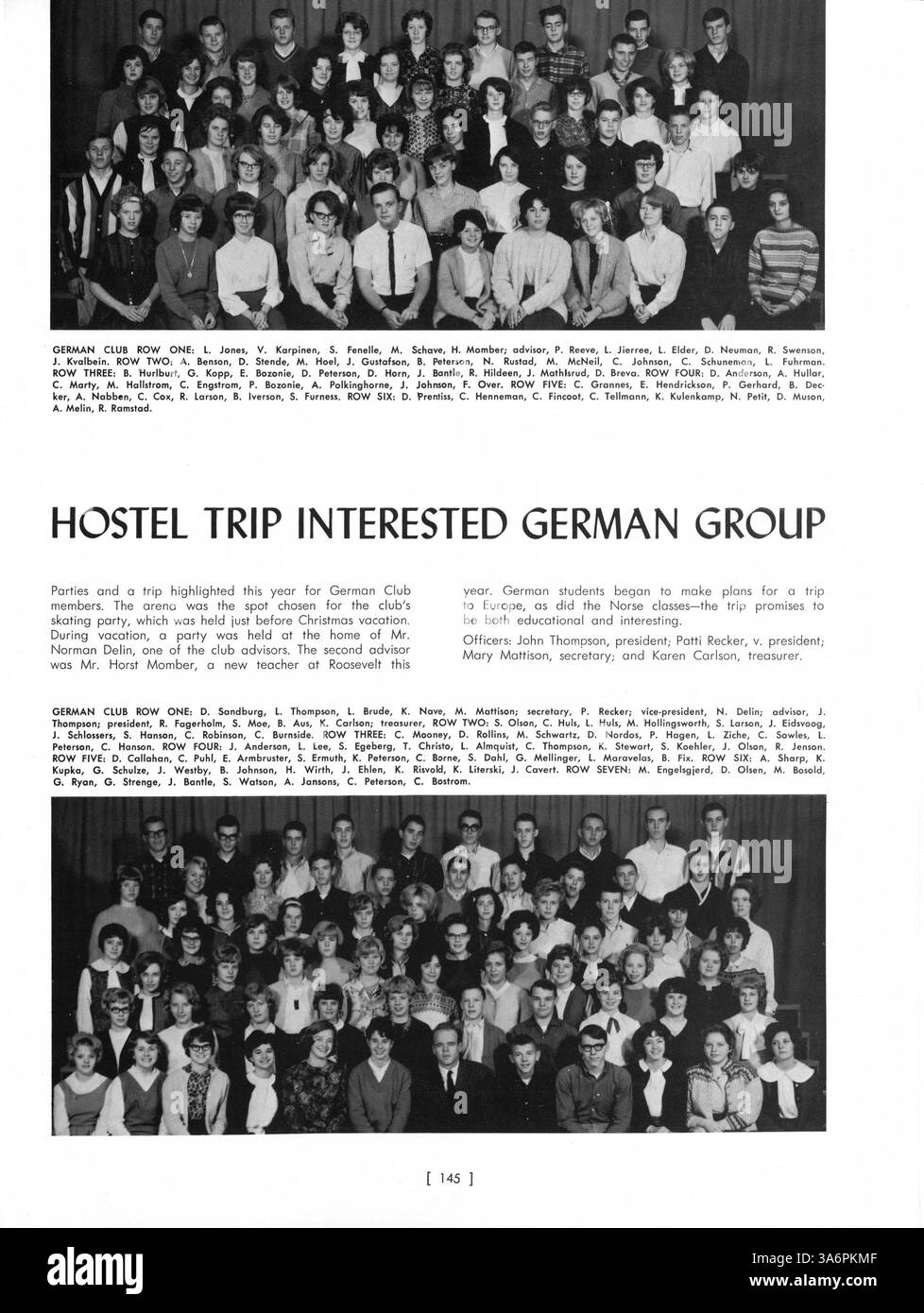 The 1964 Sagamore yearbook from Roosevelt High School reflects on the ...