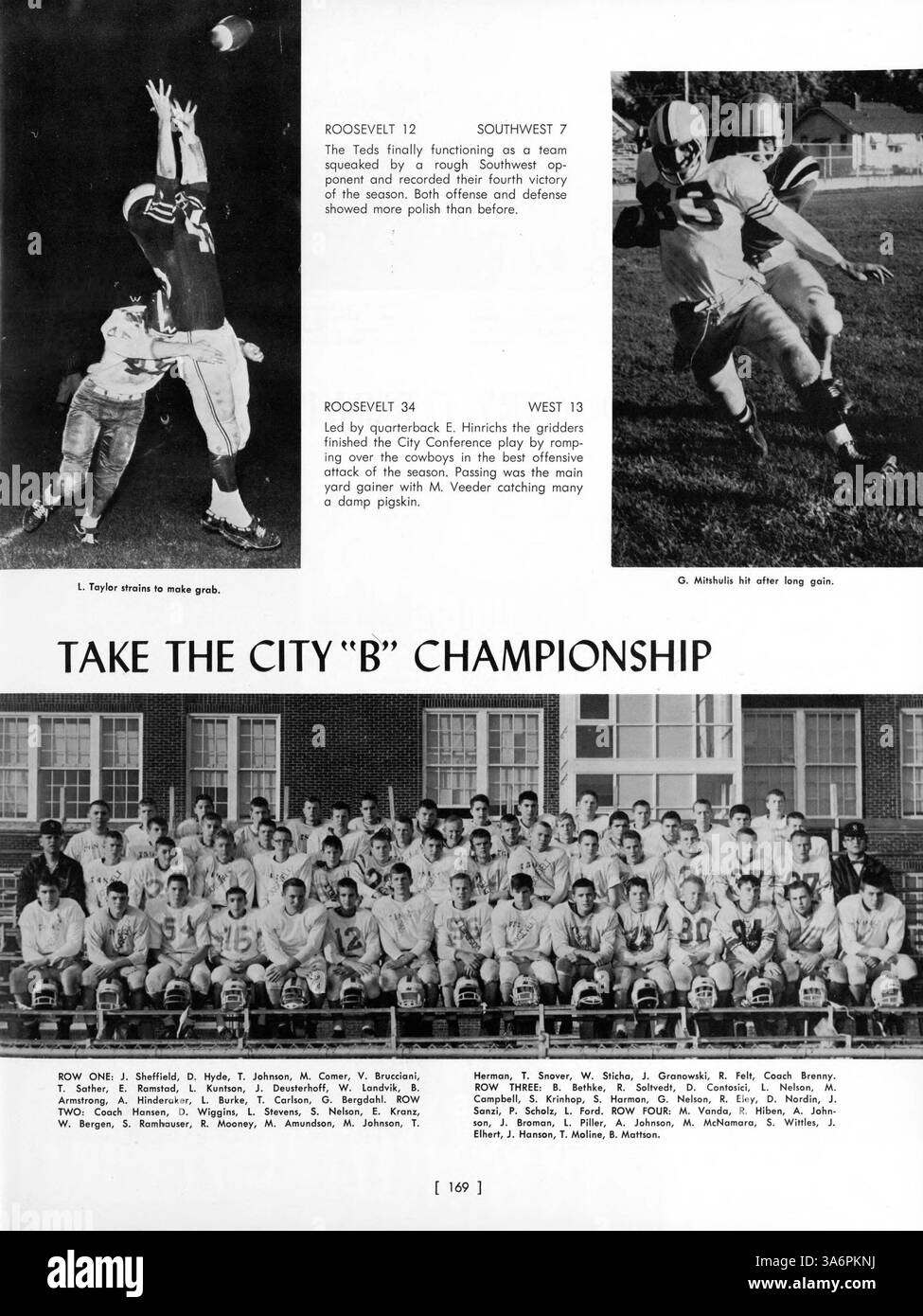 Roosevelt high schools 1964 yearbook hi-res stock photography and ...