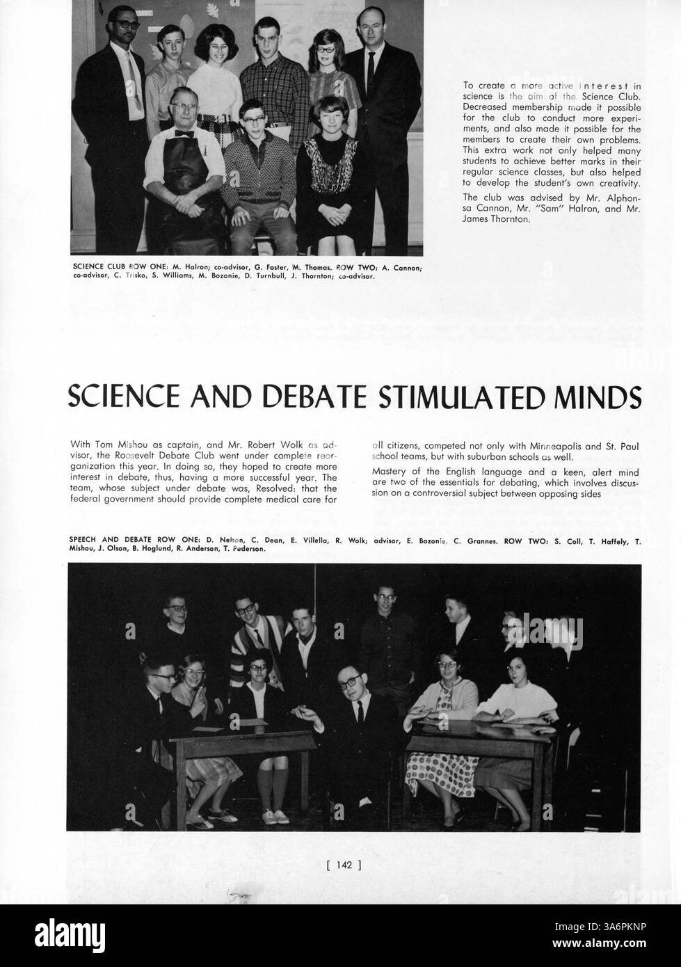 The 1964 Roosevelt High School yearbook, Sagamore, captures the ...