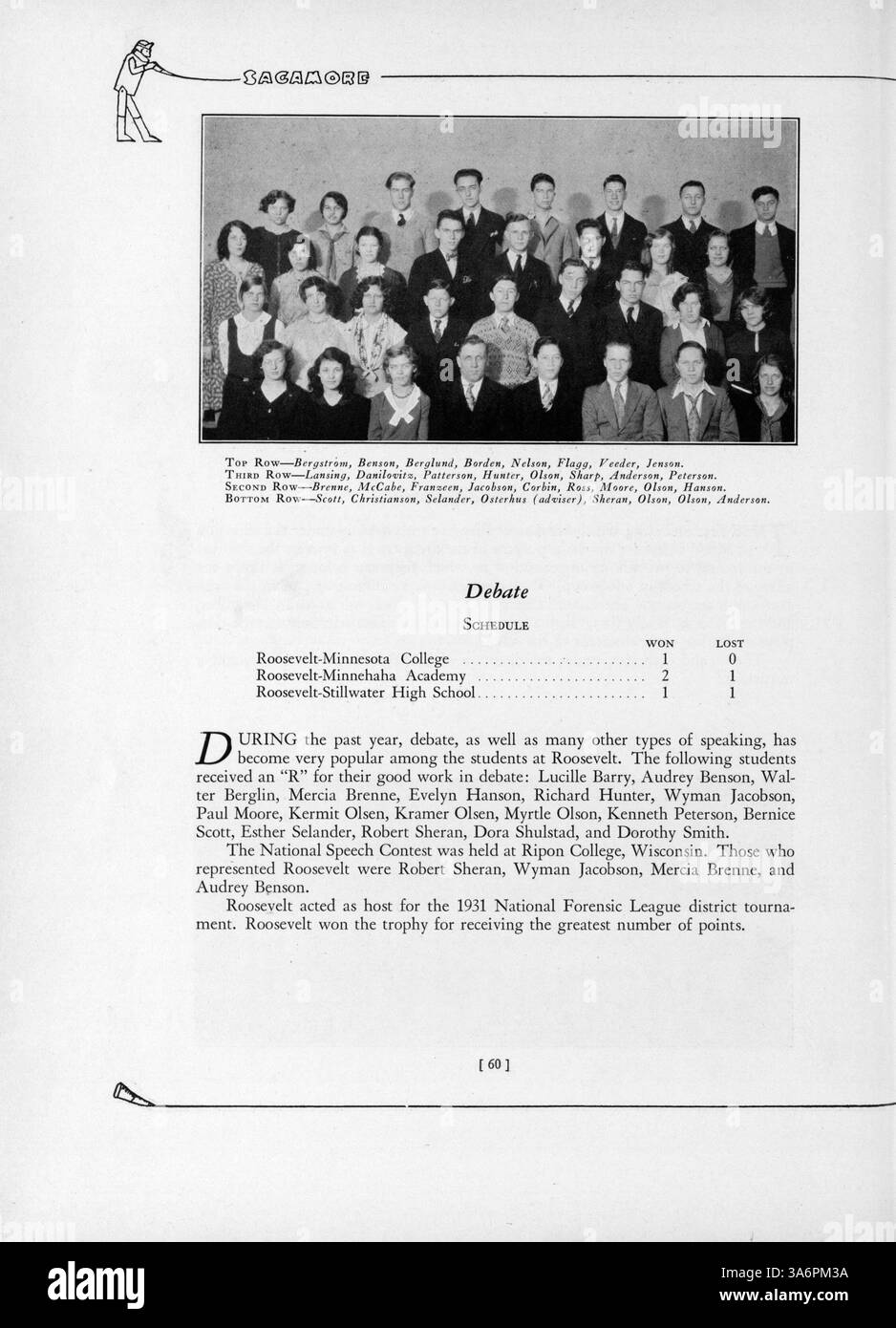 Offering insight into student life and school culture during 1930 1931 ...