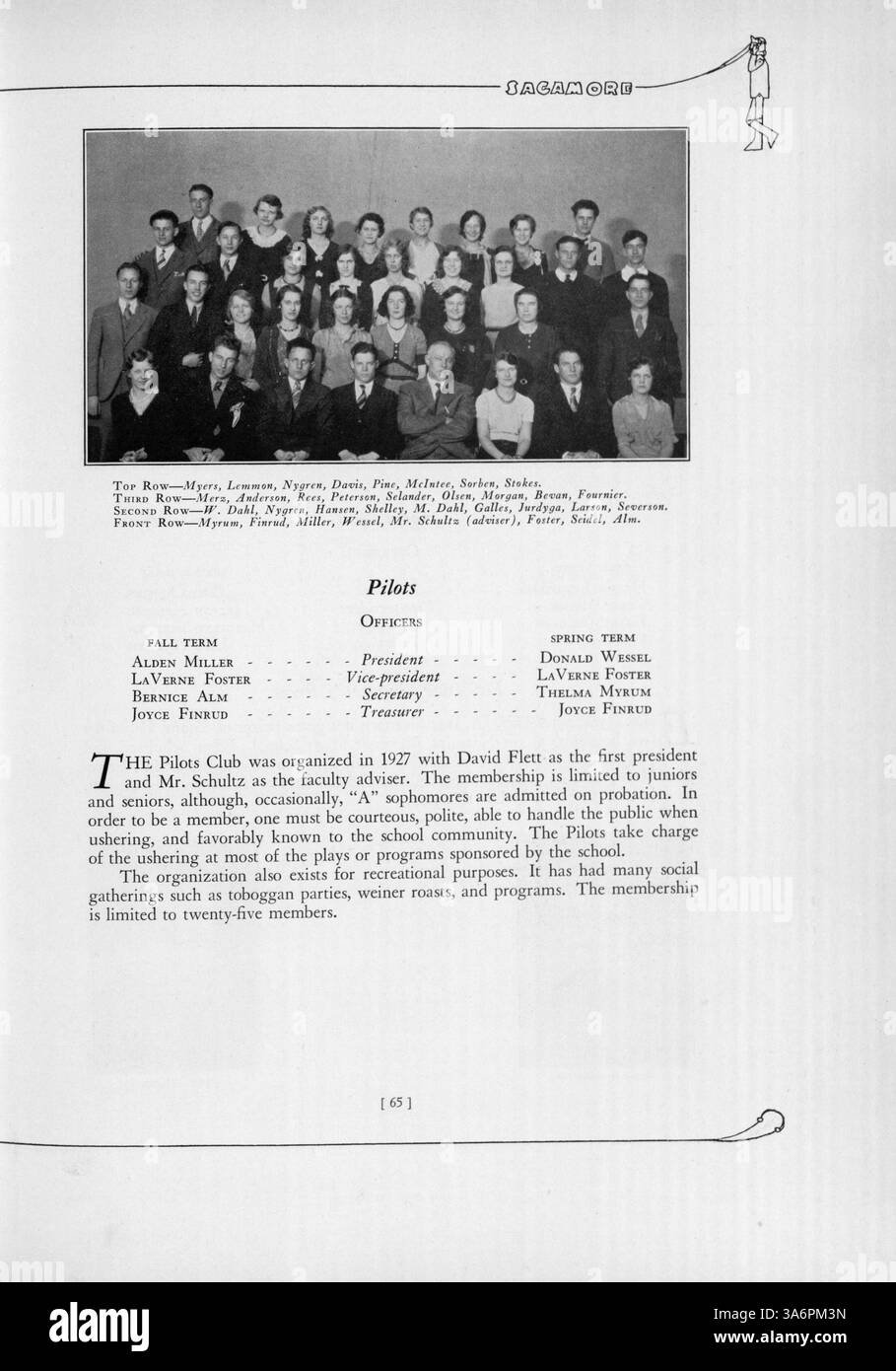 The 1931 Sagamore yearbook captures key moments from Roosevelt High ...