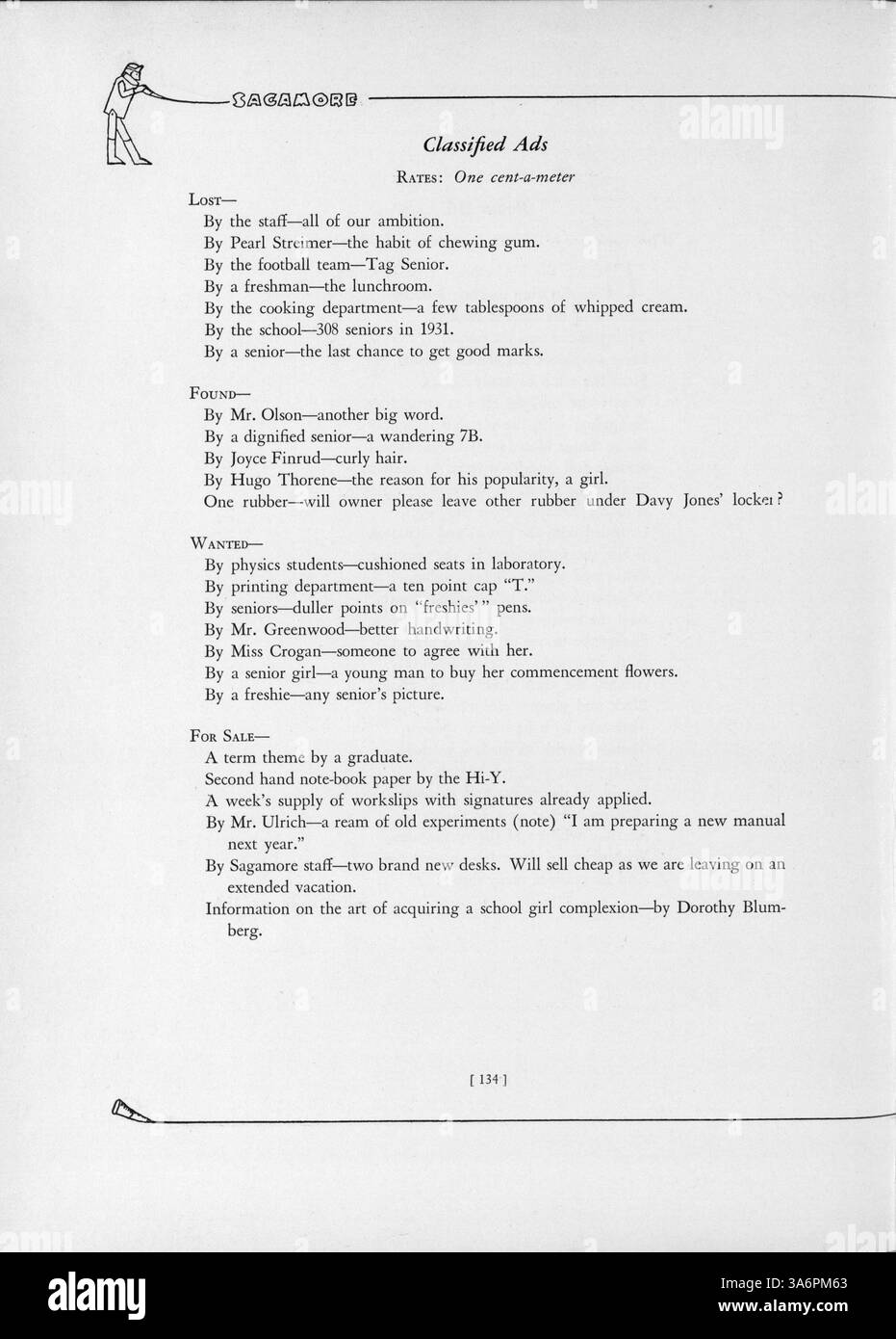 Notable school events from the 1930 1931 year hi-res stock photography ...