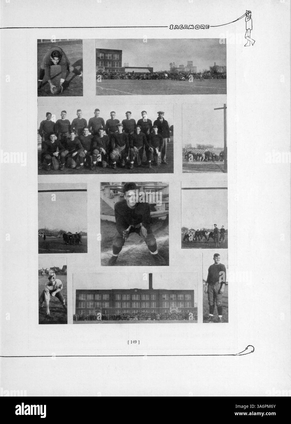 The 1931 Sagamore yearbook from Roosevelt High School captures a ...