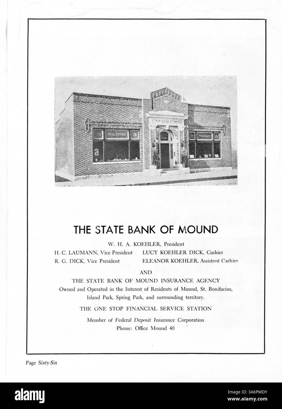 The 1953 Mohian yearbook from Mound High School is a comprehensive ...