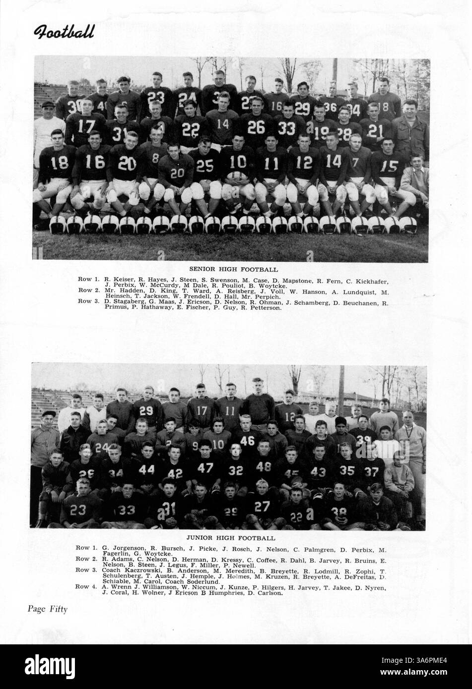 The 1953 Mohian yearbook from Mound High School showcases the students ...