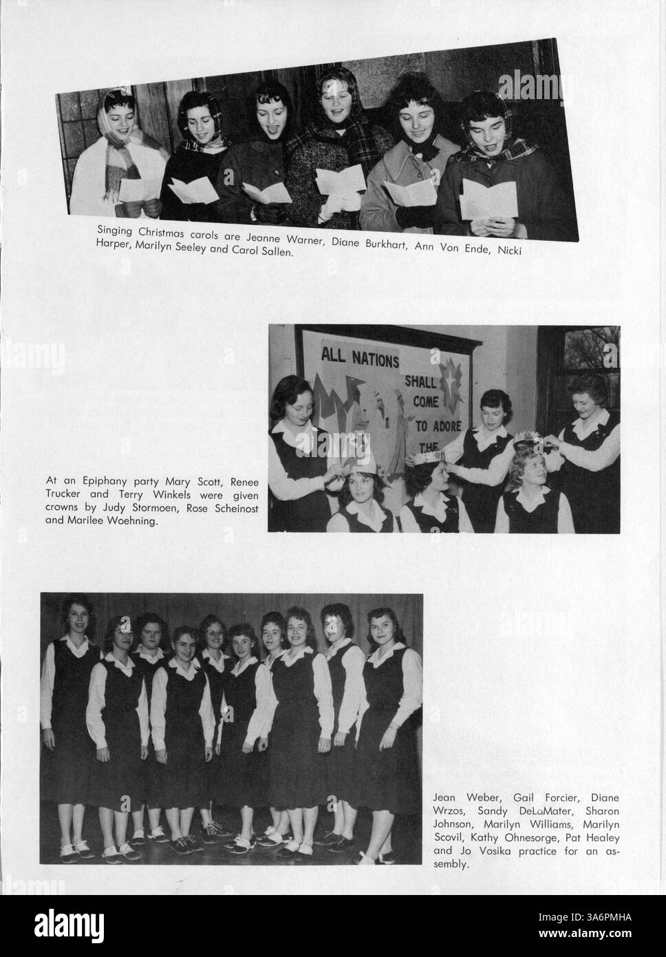 The 1959 dayesye yearbook from st margarets academy documents hi-res ...