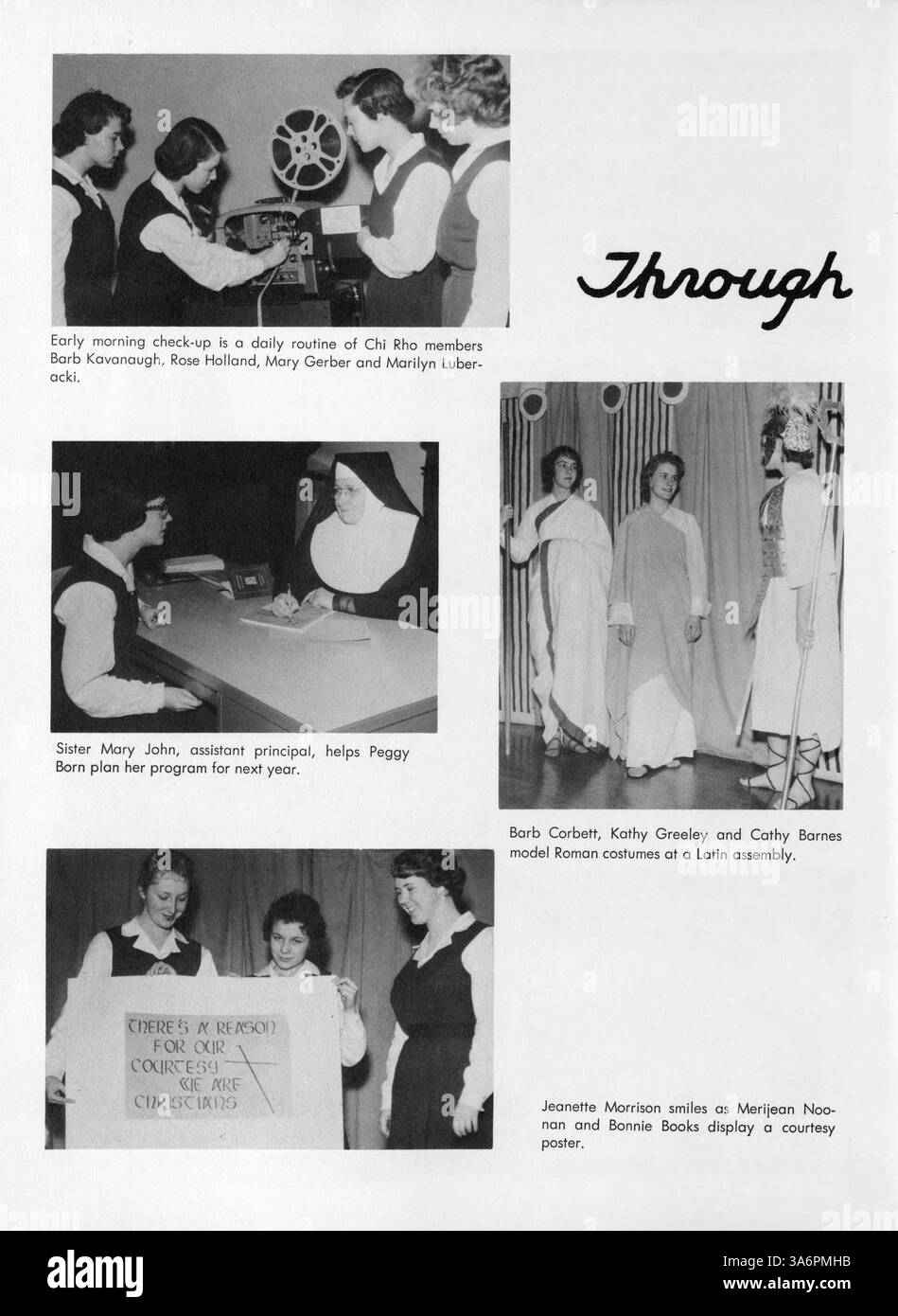 This 1959 Dayesye yearbook from St. Margaret's Academy reflects the ...