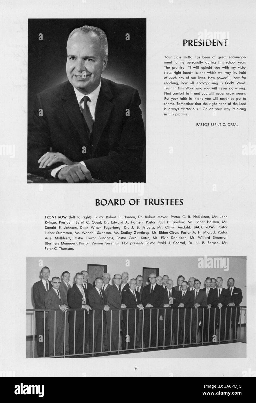 The 1962 Reflector yearbook captures the essence of Lutheran Bible ...