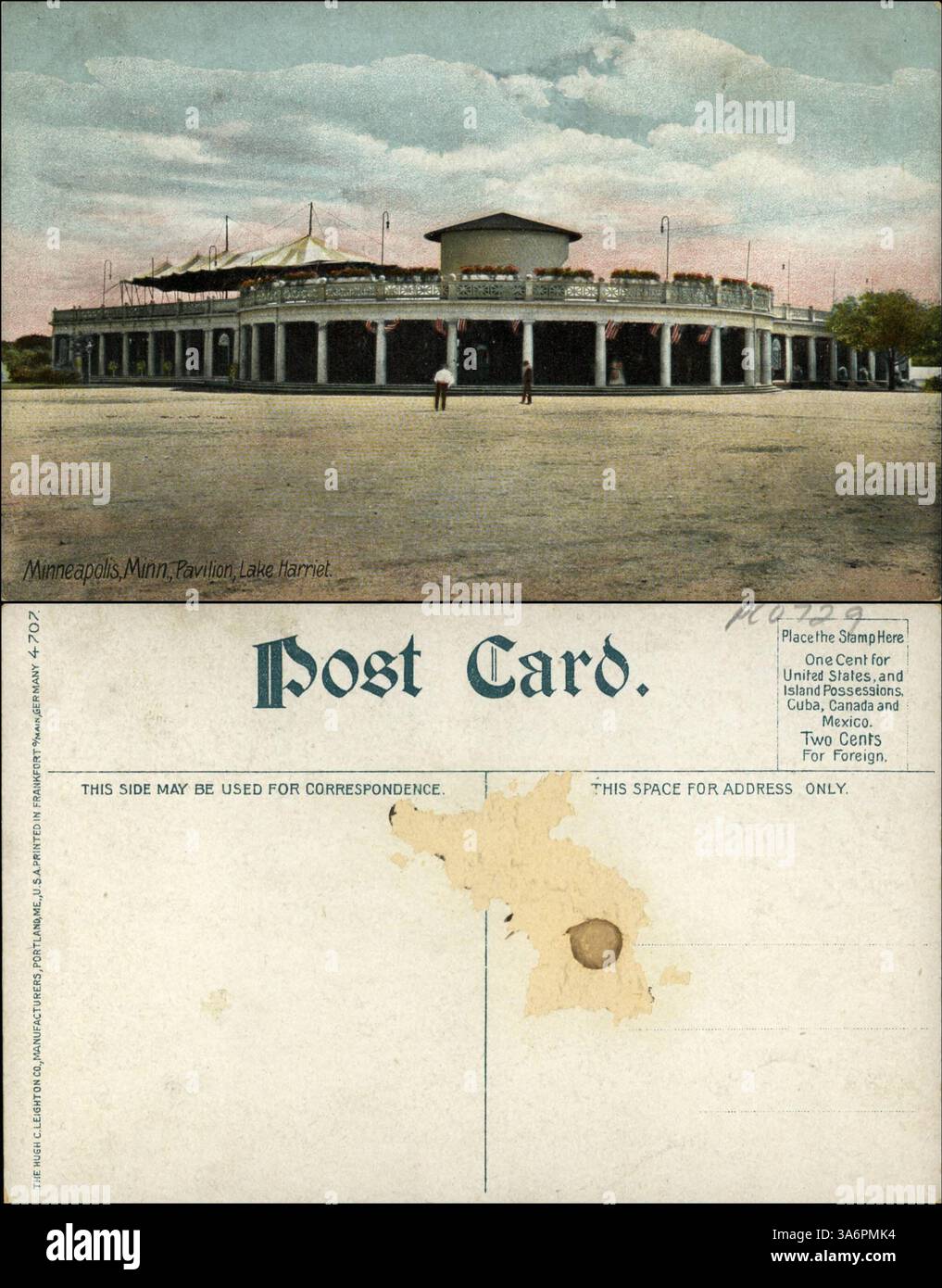The Pavilion at Lake Harriet in Minneapolis, Minnesota, is a historic ...