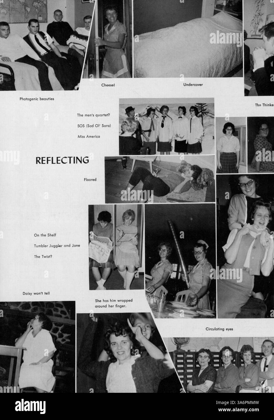 Reflector, the 1962 yearbook from Lutheran Bible Institute, documents ...