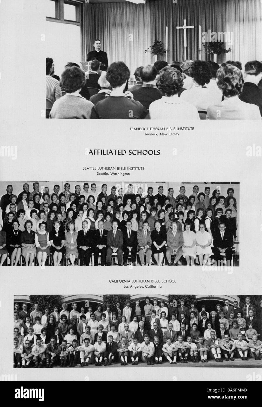 The 1962 Reflector yearbook from Lutheran Bible Institute highlights ...