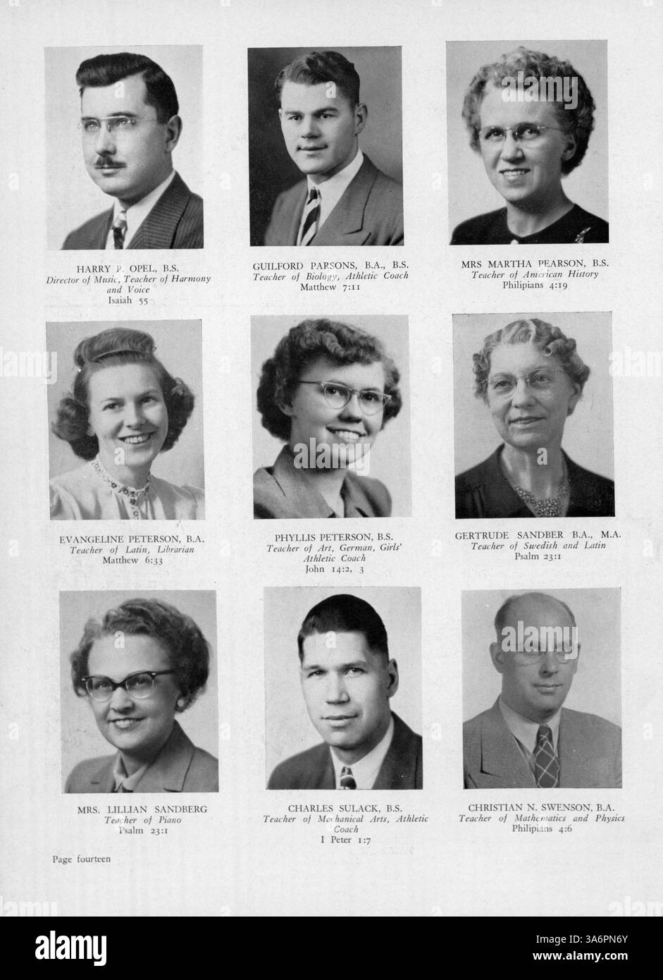The 1950 Antler yearbook records the 1949-1950 school year at Minnehaha ...