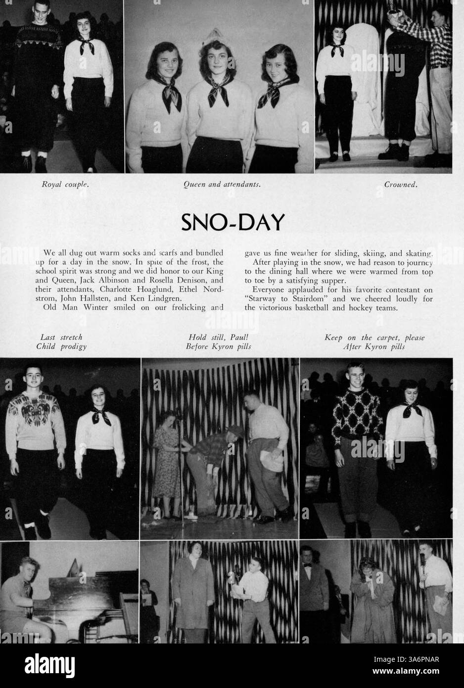 The 1950 Antler yearbook captures the essence of student life at ...