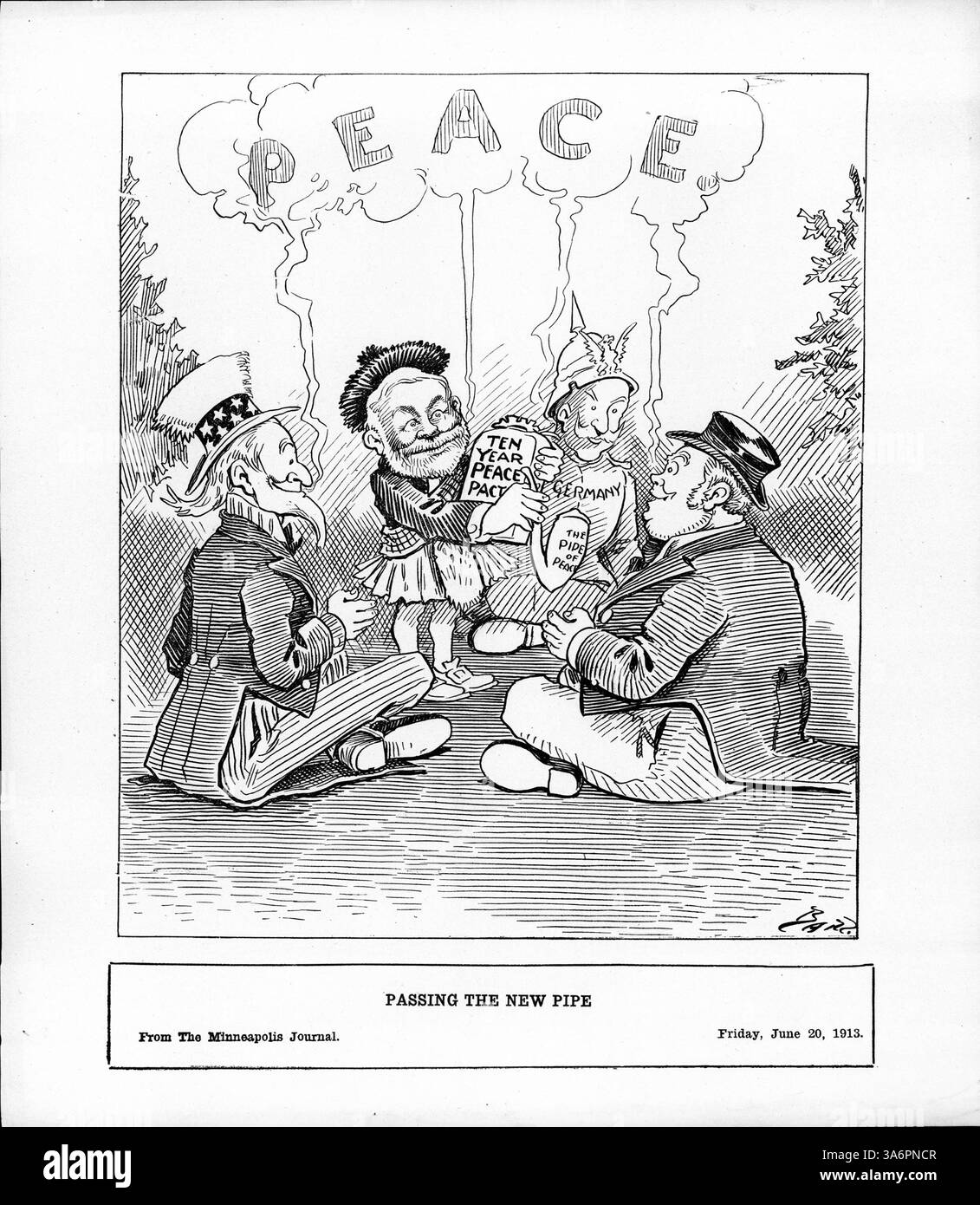 In this political cartoon, Andrew Carnegie, depicted as a leprechaun ...