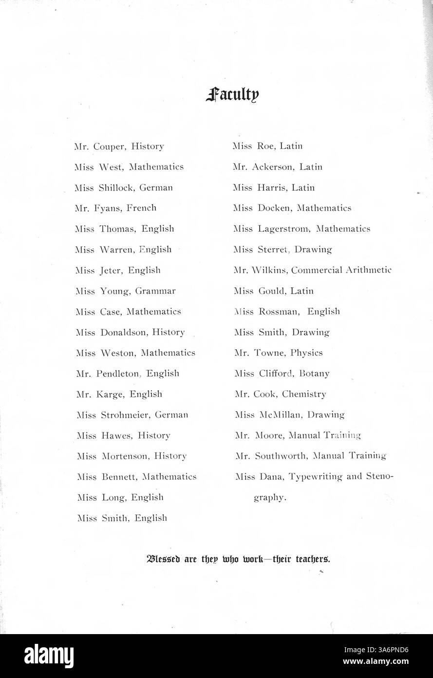 The 1908 'Cardinal' yearbook from East High School features the students, faculty, athletic ...