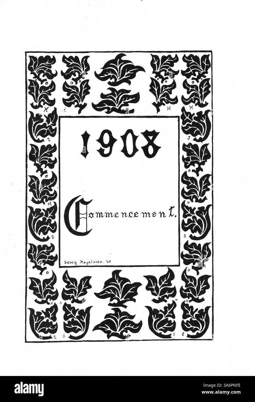 The 1908 'Cardinal' yearbook captures East High School's 1907-1908 year ...