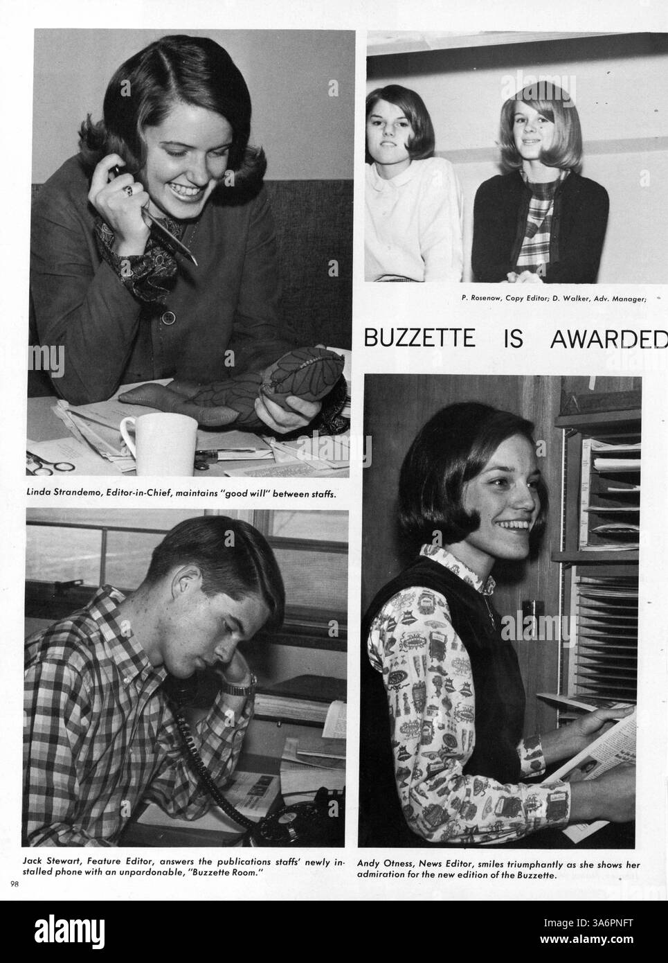 The 1966 Whigrean yearbook from Edina-Morningside High School captures key moments in student ...