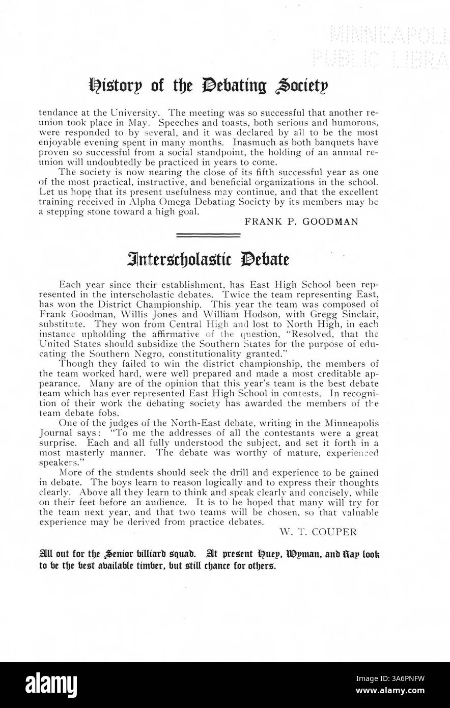 The 'Cardinal' yearbook from 1908 presents a historical record of the ...