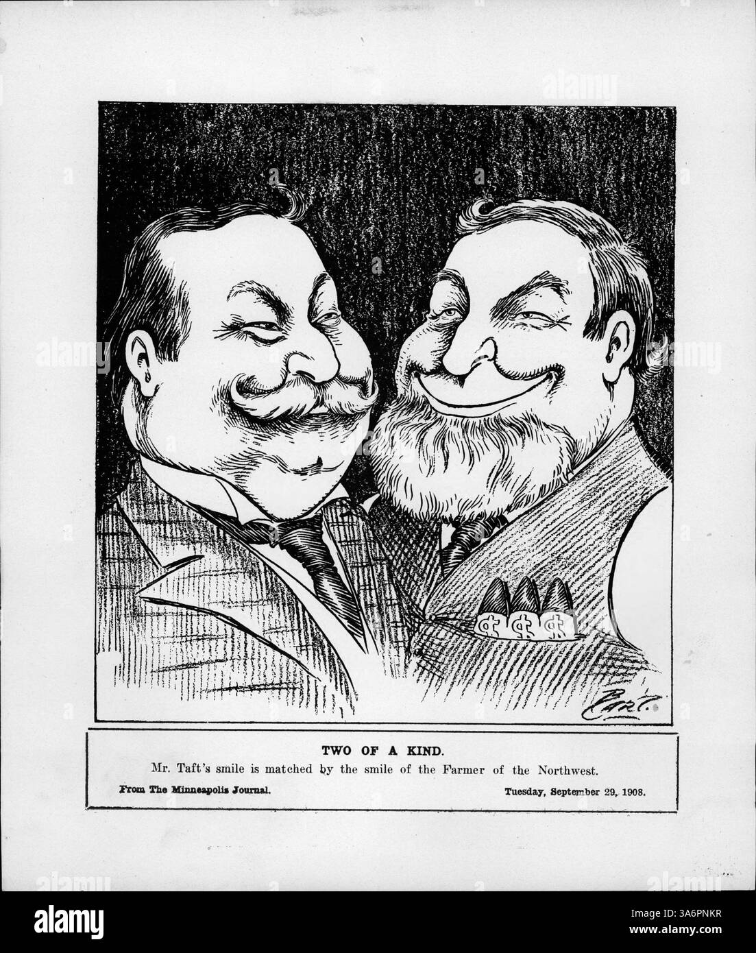 Taft is portrayed smiling alongs hi-res stock photography and images ...