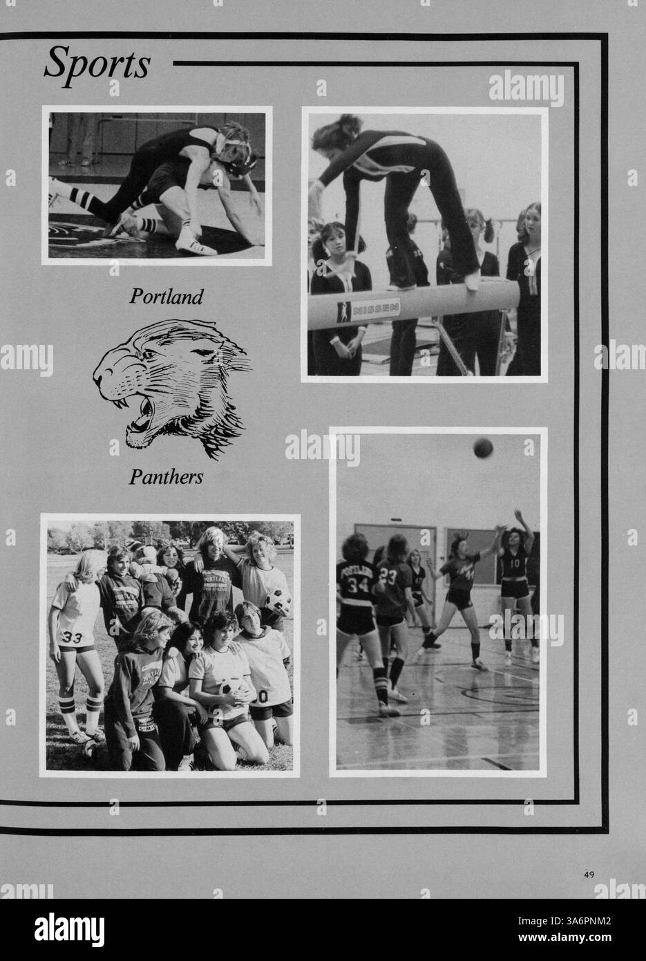 The 1979 Portland Jr. High yearbook features students, clubs, sports teams, faculty, and ...