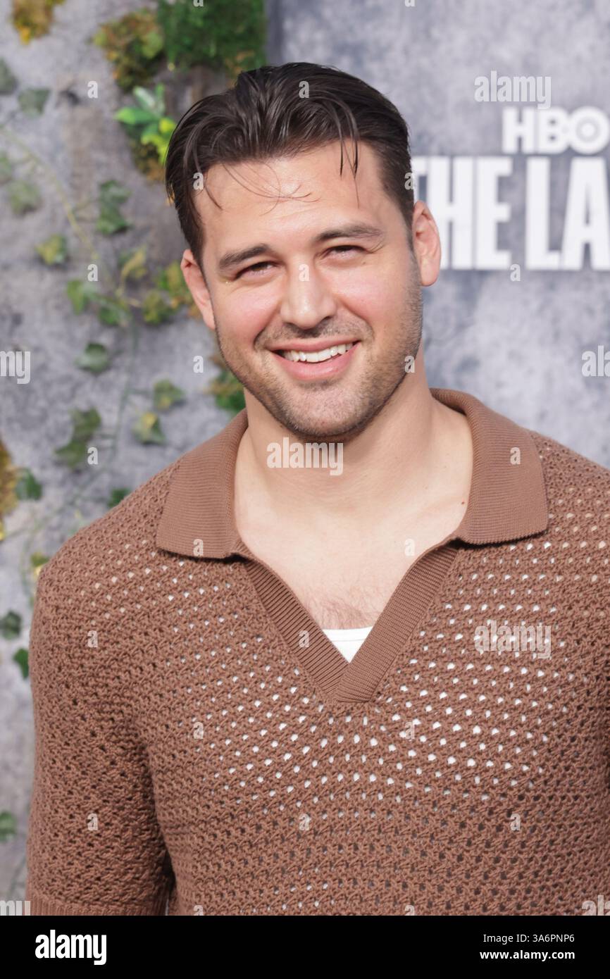 Los Angeles, USA. 25th Mar, 2025. Ryan Guzman attends the Los Angeles ...