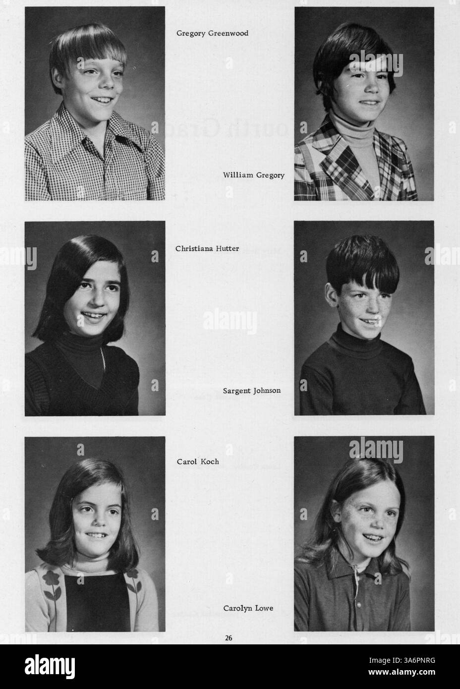 The 1974 yearbook from Highcroft Country Day School features the ...